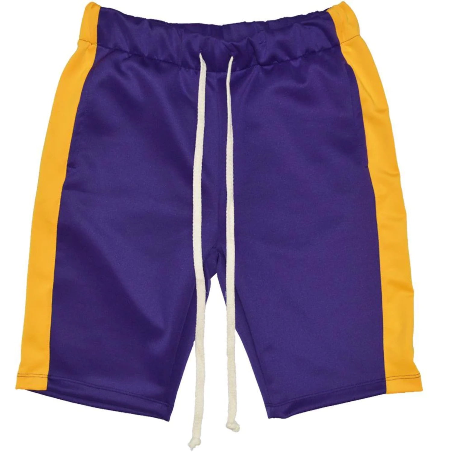 Men Purple And Yellow Basketball Shorts - Walmart.com