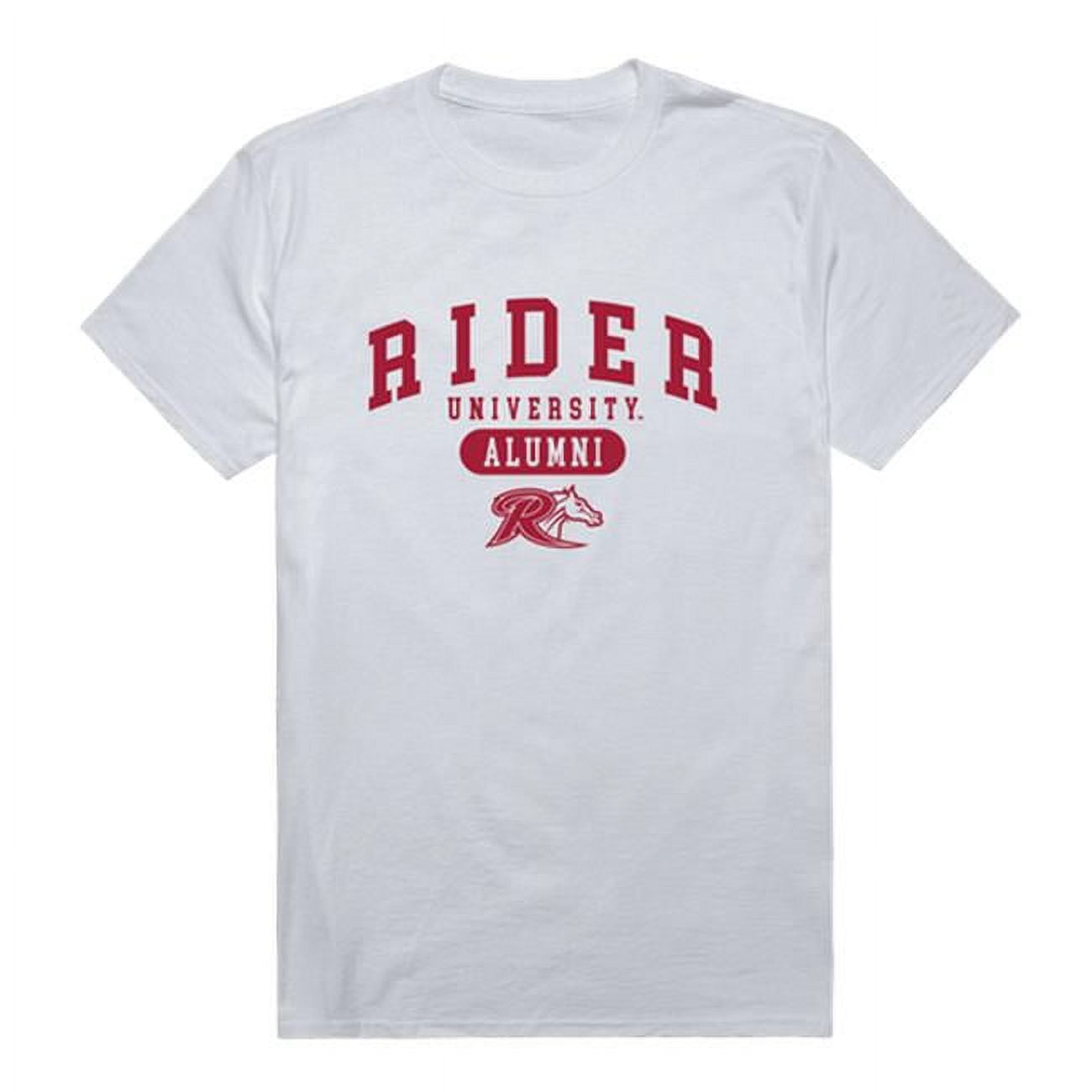 Men Rider University Broncos Alumni T-Shirt, White - Extra Large ...