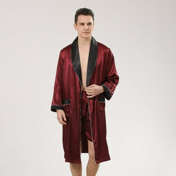 Men Robe Male Robes For Summer Robes Robe Terry Cloth Thin, Summer ...