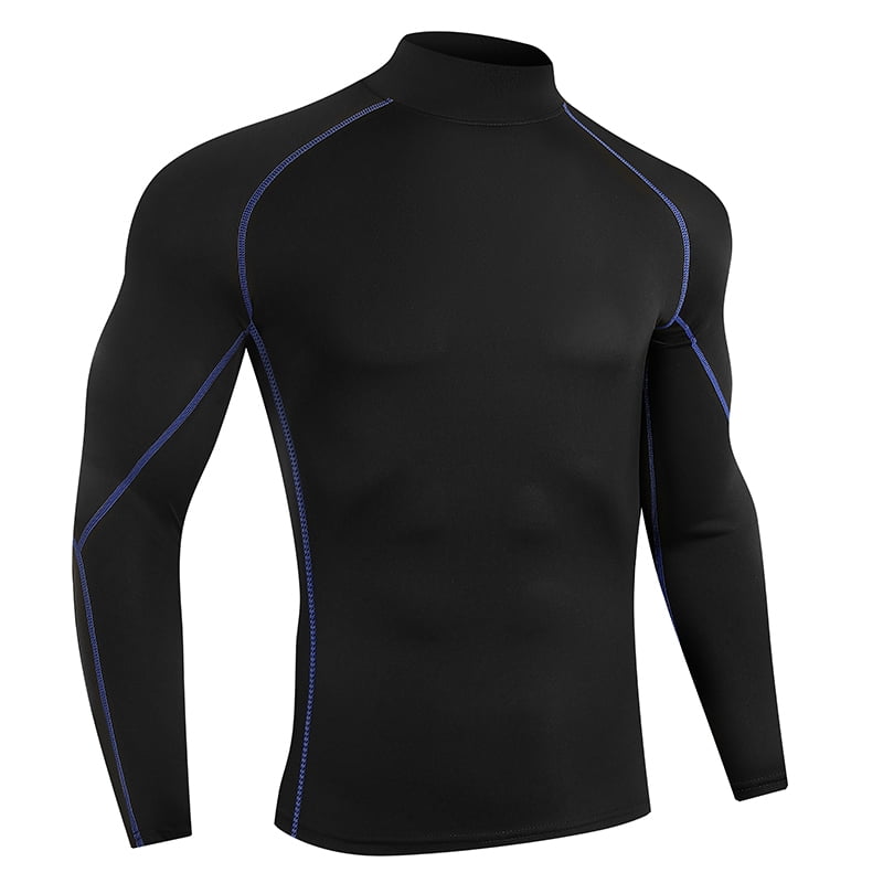 Men Running T shirt Quick Dry Bodybuilding Sport Shirt Long Sleeve ...
