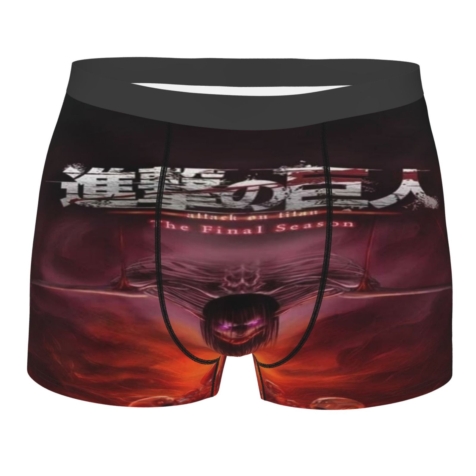 Men'S Attack On Titan Boxer Briefs Underwear Cartoon Boxer Shorts ...