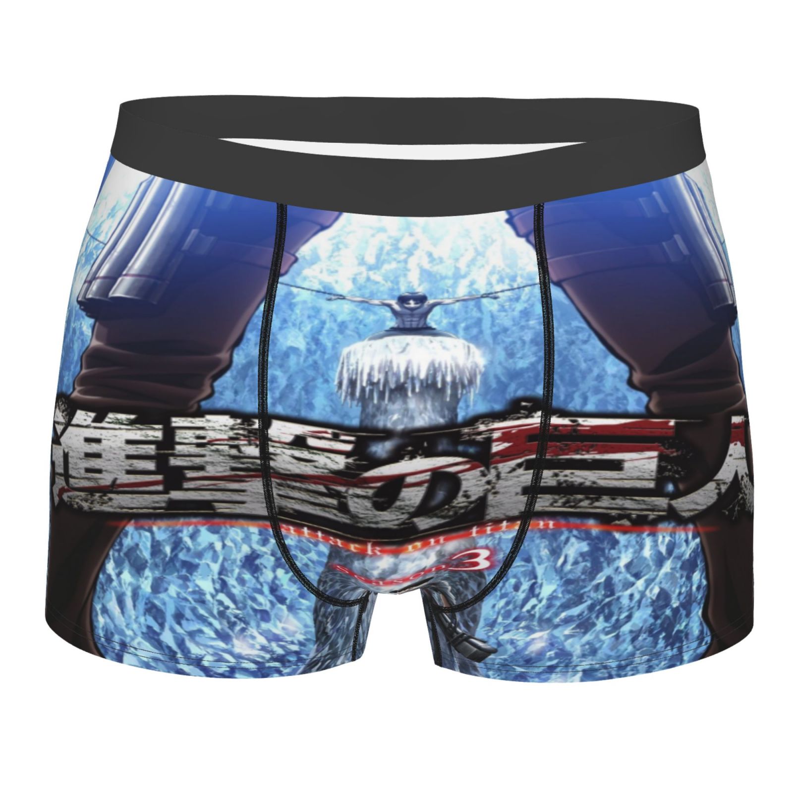 Men'S Attack On Titan Boxer Briefs Underwear Cartoon Boxer Shorts ...