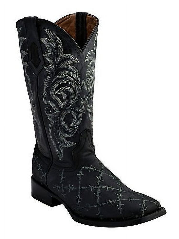 Men'S Barbed Wire Boot-Color:Black,Size:9D - Walmart.com
