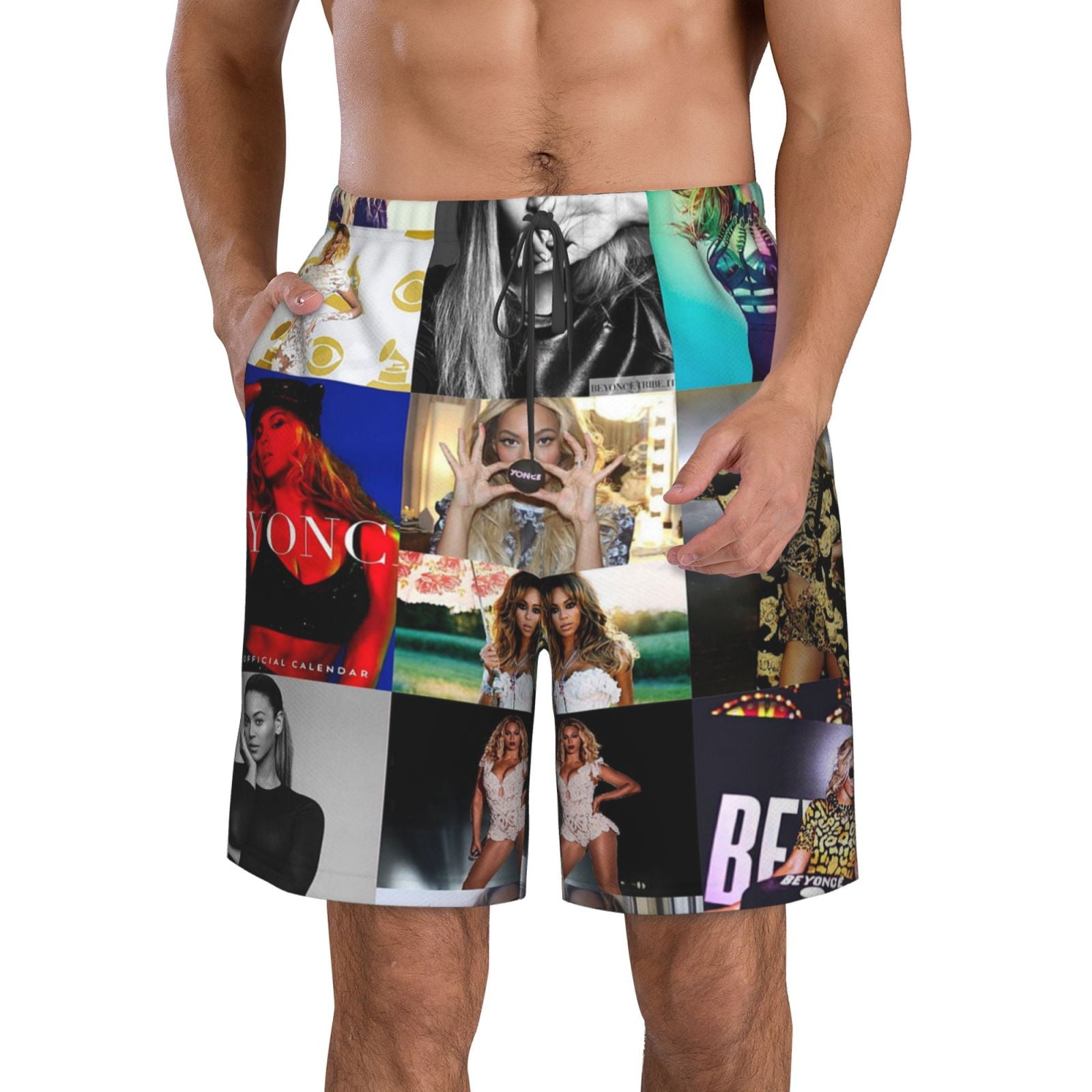 Men'S Beyon-,c Board Shorts 3d Graphic Swim Trunks Colorful Novelty ...