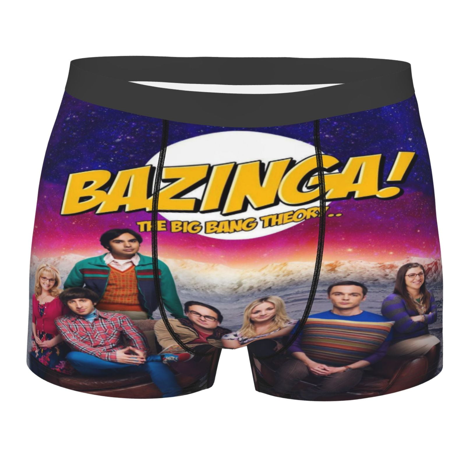 Men'S Big Small B-Ang The-0r Boxer Briefs Underwear Cartoon Boxer ...
