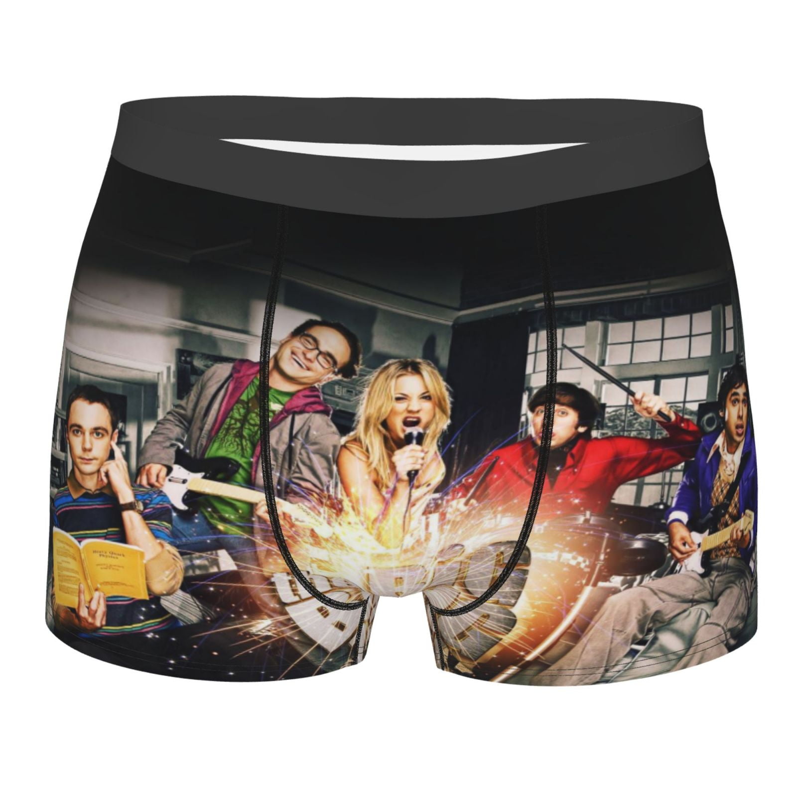 Men'S Big Small B-Ang The-0r Boxer Briefs Underwear Cartoon Boxer ...