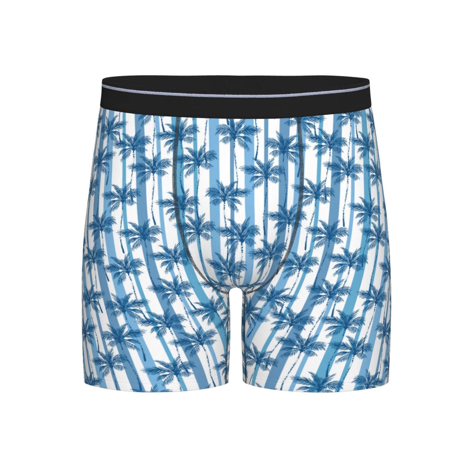 Men'S Boxer Briefs, Palm Tree_Ag Soft And Breathable Mens Underwear ...