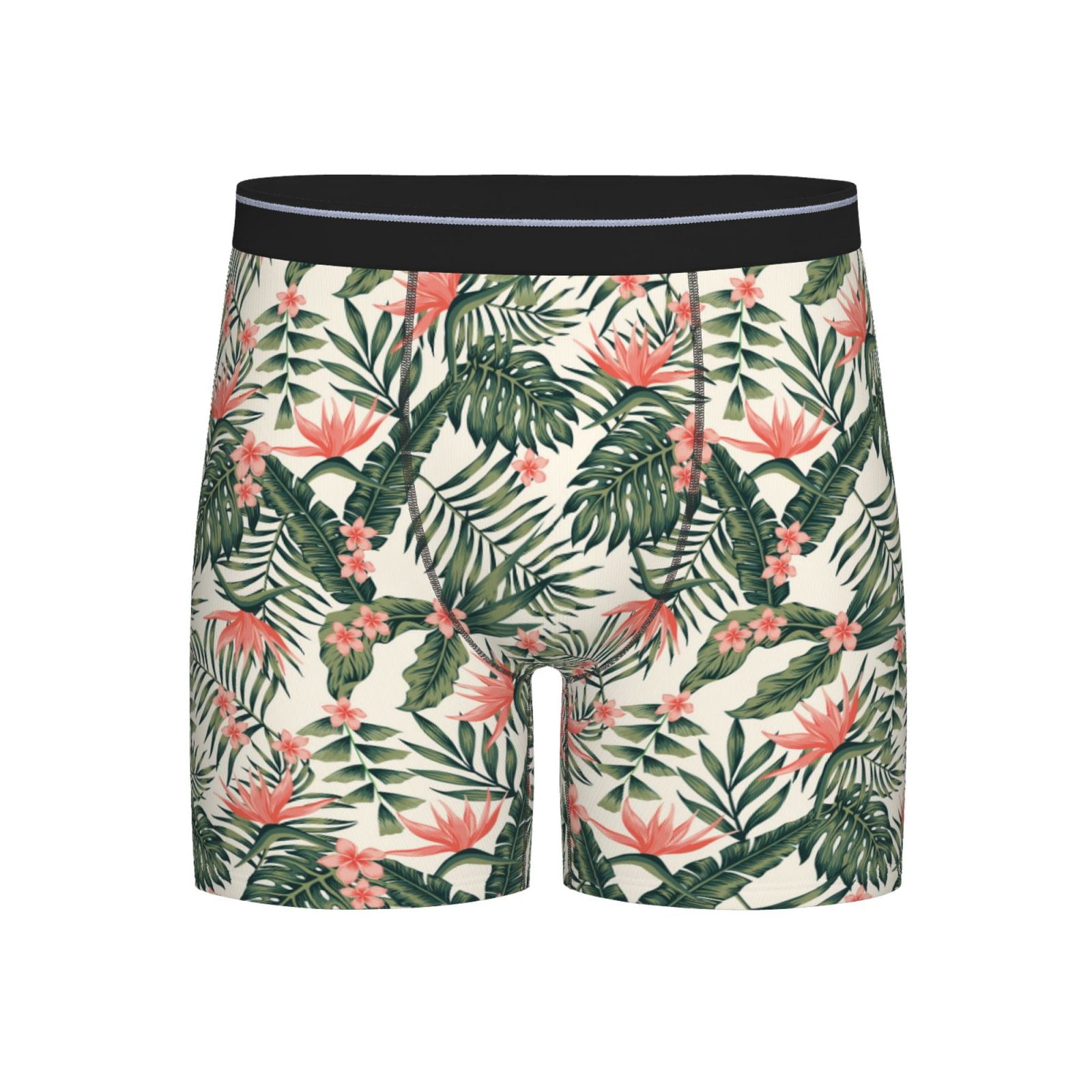 Men'S Boxer Briefs, Palm Trees And Tropical Soft And Breathable Mens ...