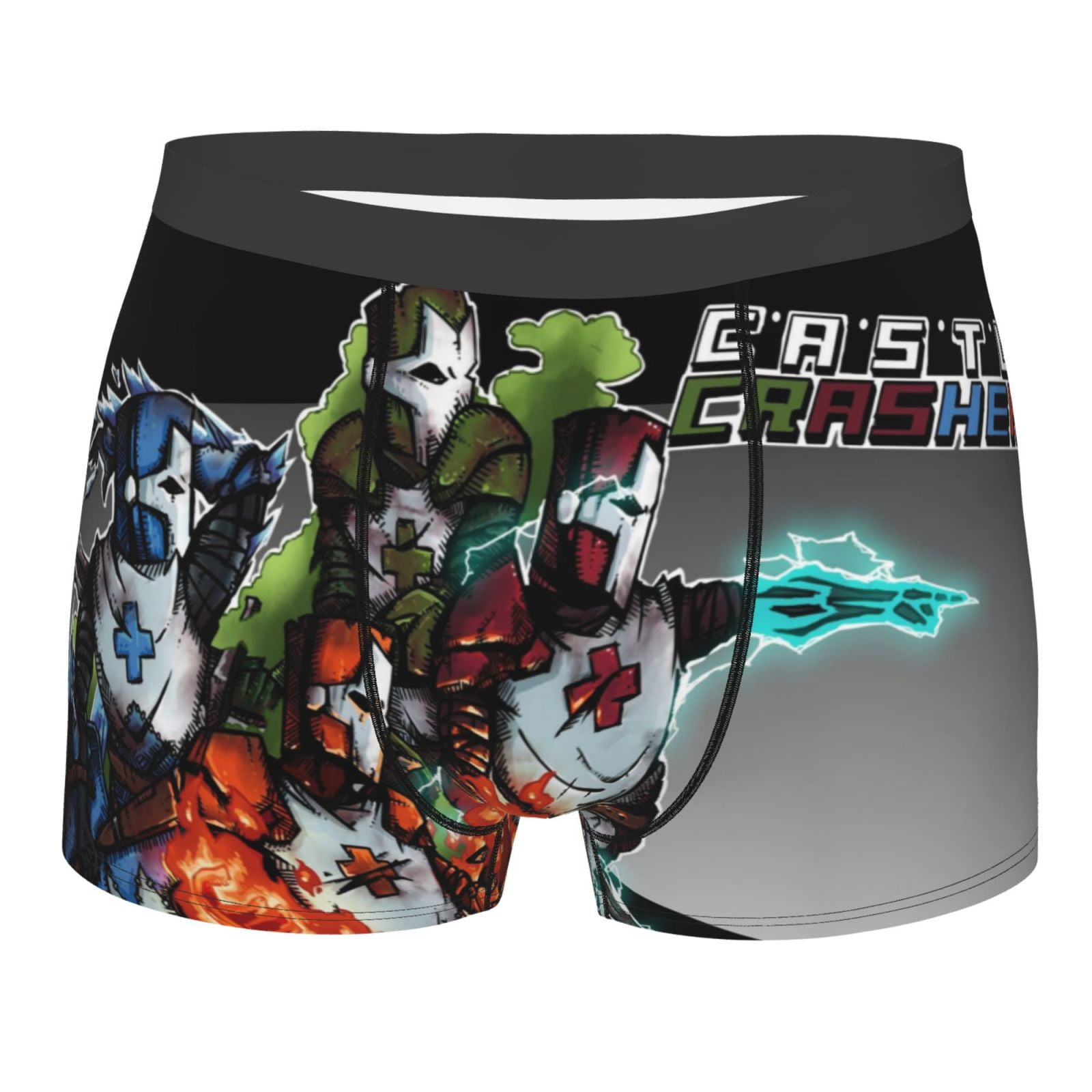 Men'S Castle Crashers Boxer Briefs Underwear Cartoon Boxer Shorts ...