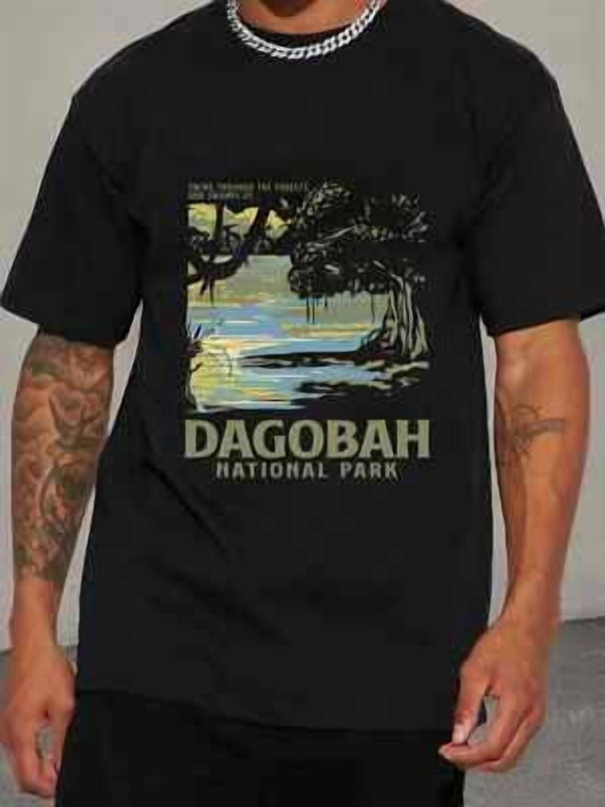Men’S Casual Cotton T-Shirt, Summer Graphic Design - Walmart.com