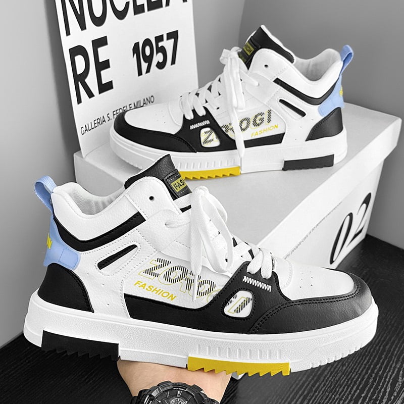 Amazing Mens Casual High Top Sneakers Photos