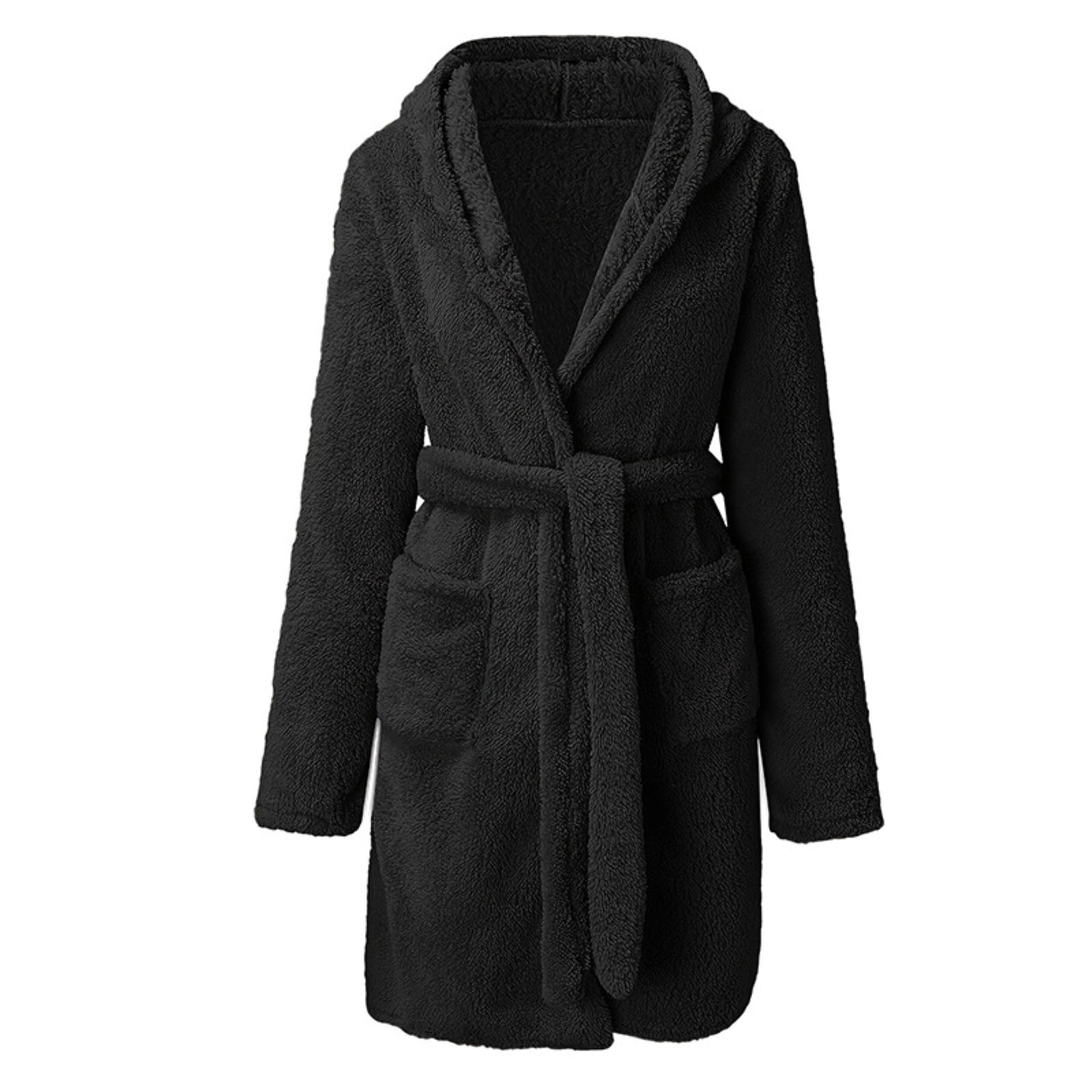 Mens Clothing Mens Robes Summer Robes Terry Cloth Robes Thickening Adding Velvet Mens Robes