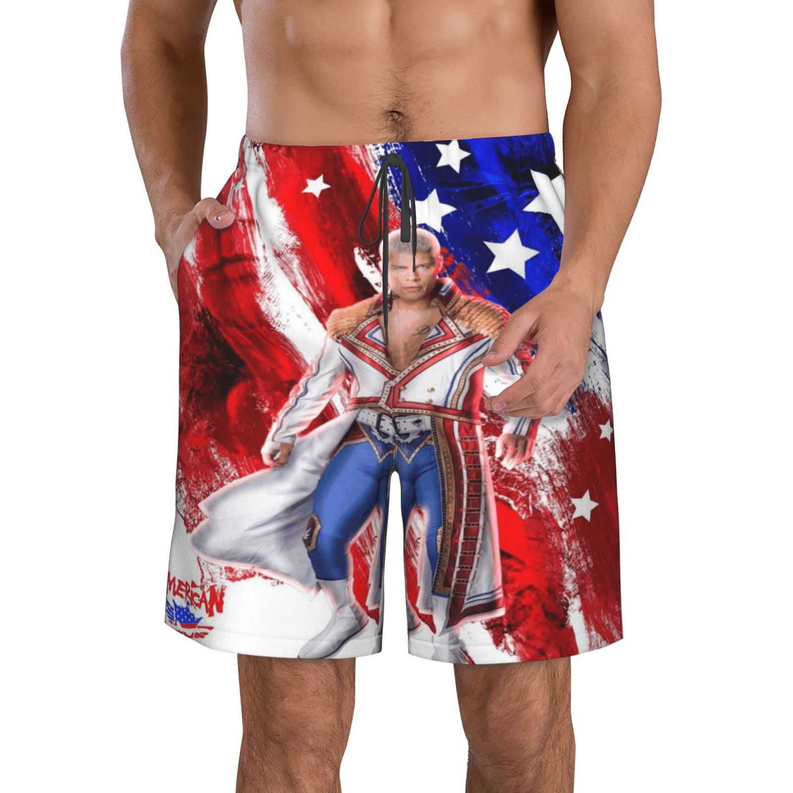 Men'S Co-Dy Wrestler Rh0d Board Shorts 3d Graphic Swim Trunks Colorful ...