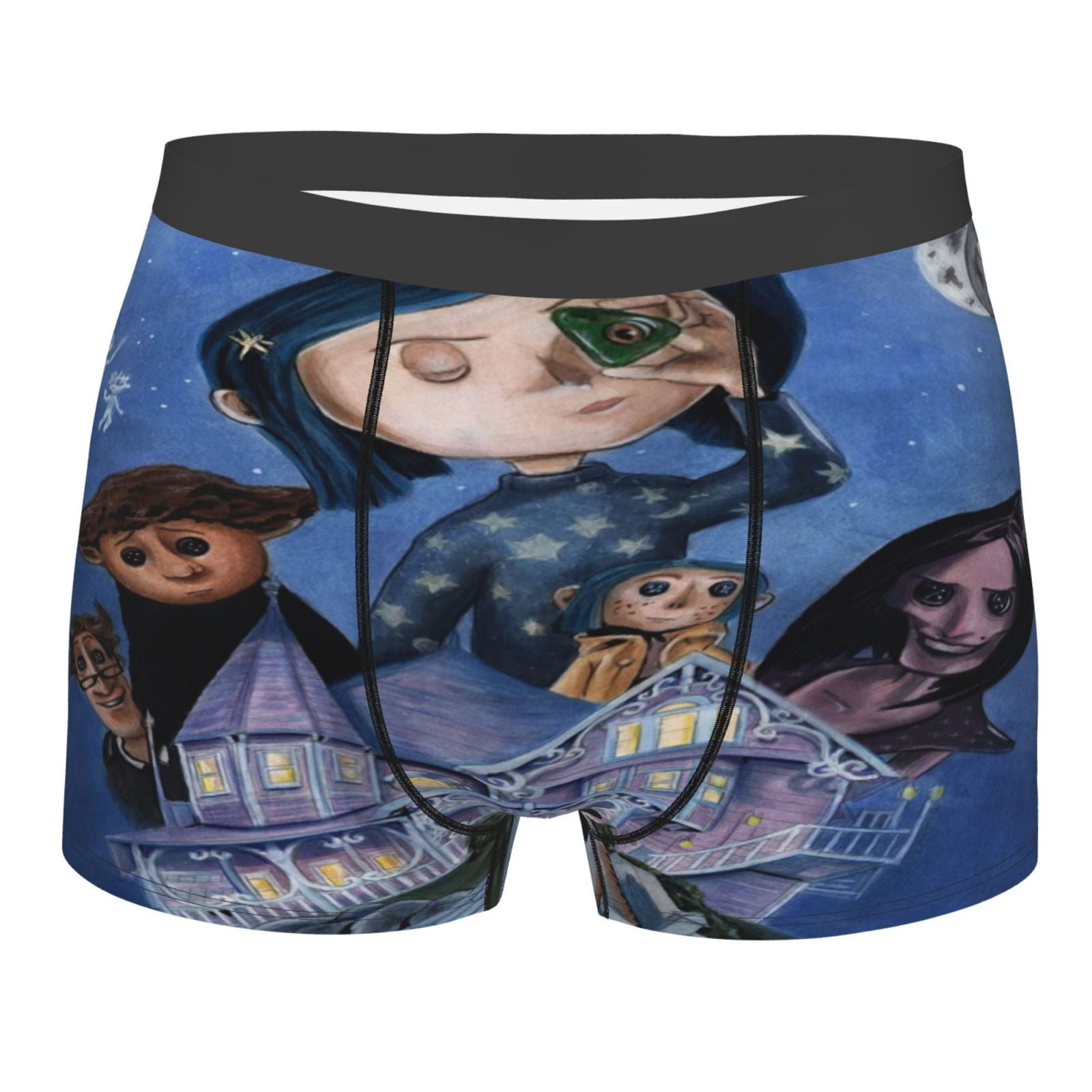 Men'S Coraline Boxer Briefs Underwear Cartoon Boxer Shorts - Walmart.com
