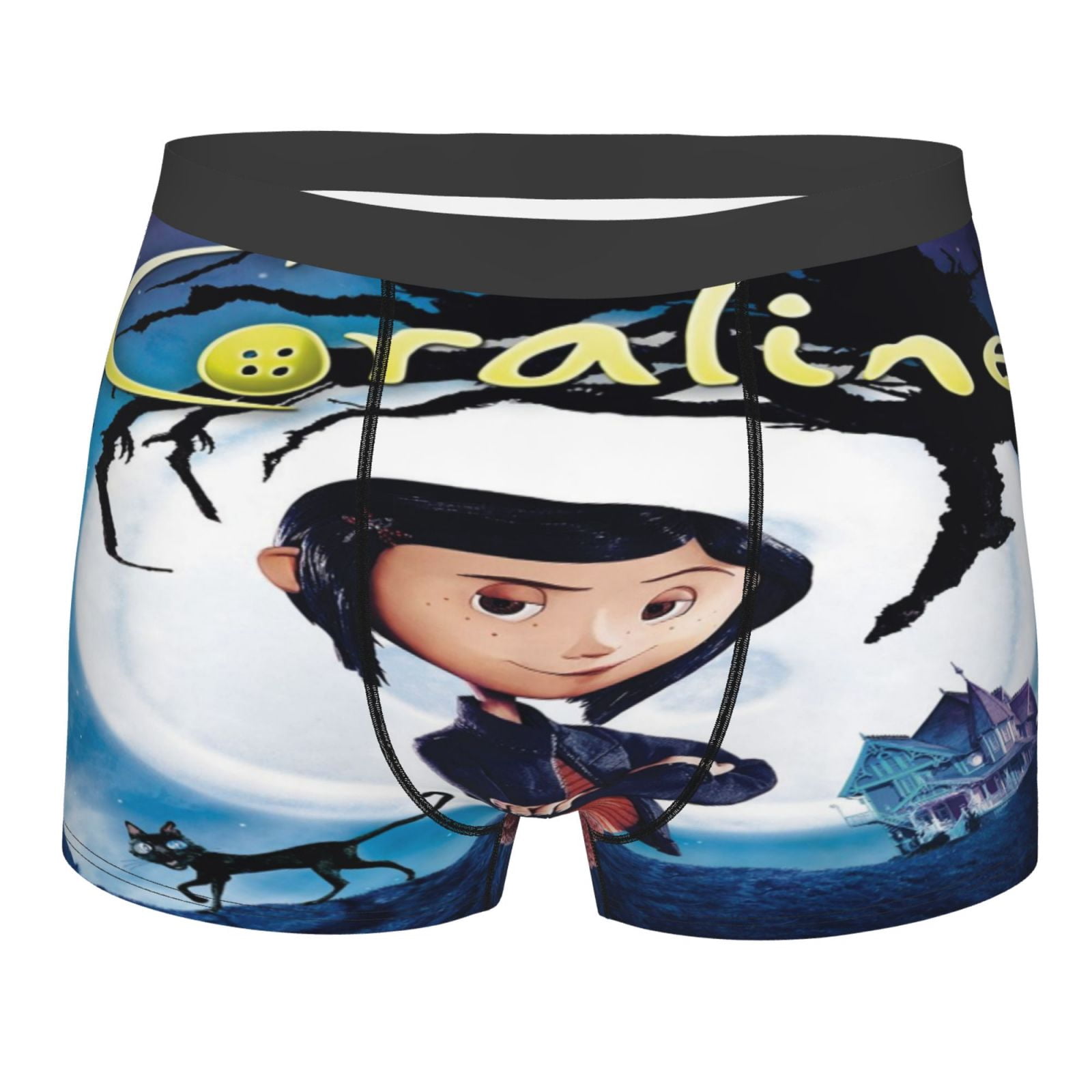 Men'S Coraline Boxer Briefs Underwear Cartoon Boxer Shorts - Walmart.com
