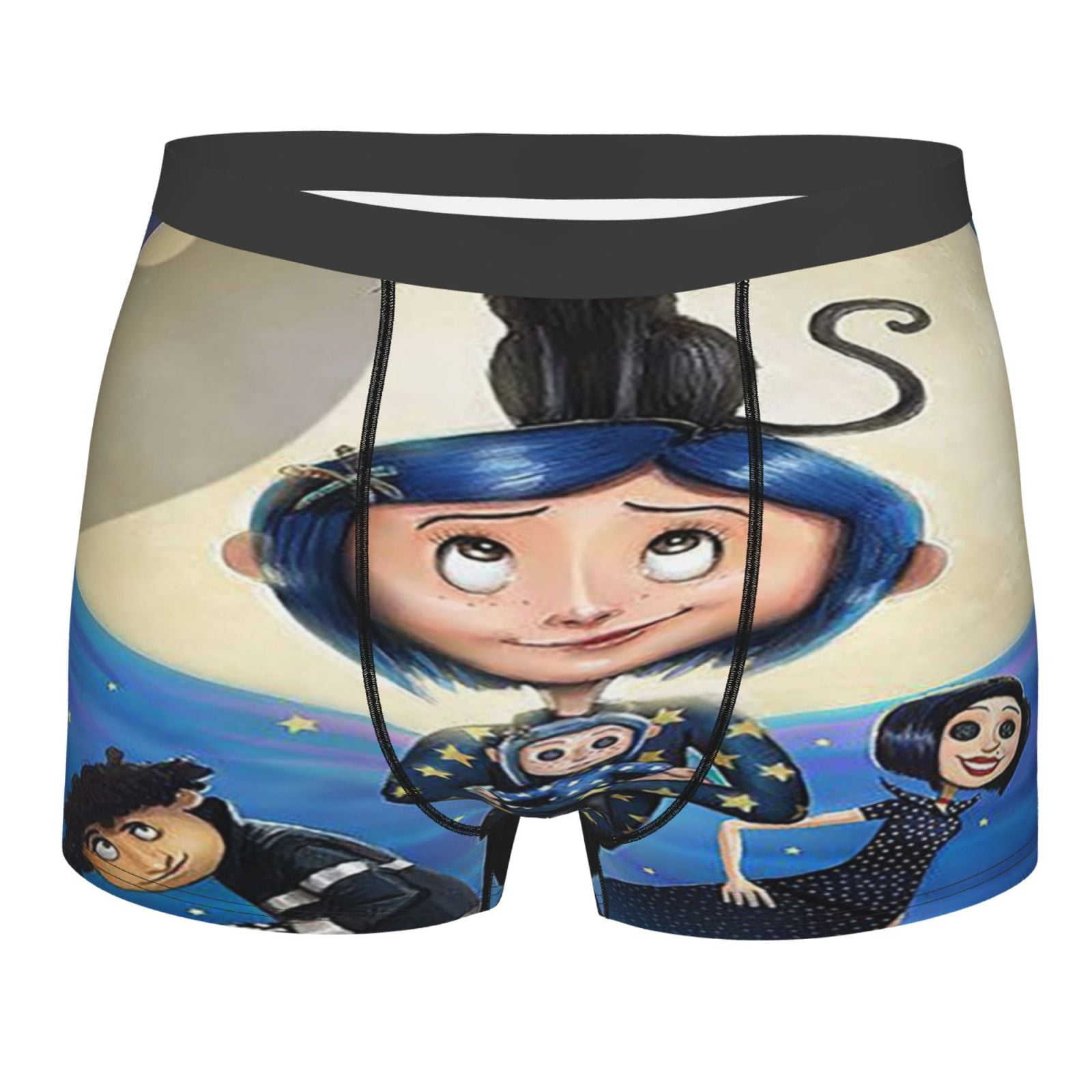 Men'S Coraline Boxer Briefs Underwear Cartoon Boxer Shorts - Walmart.com