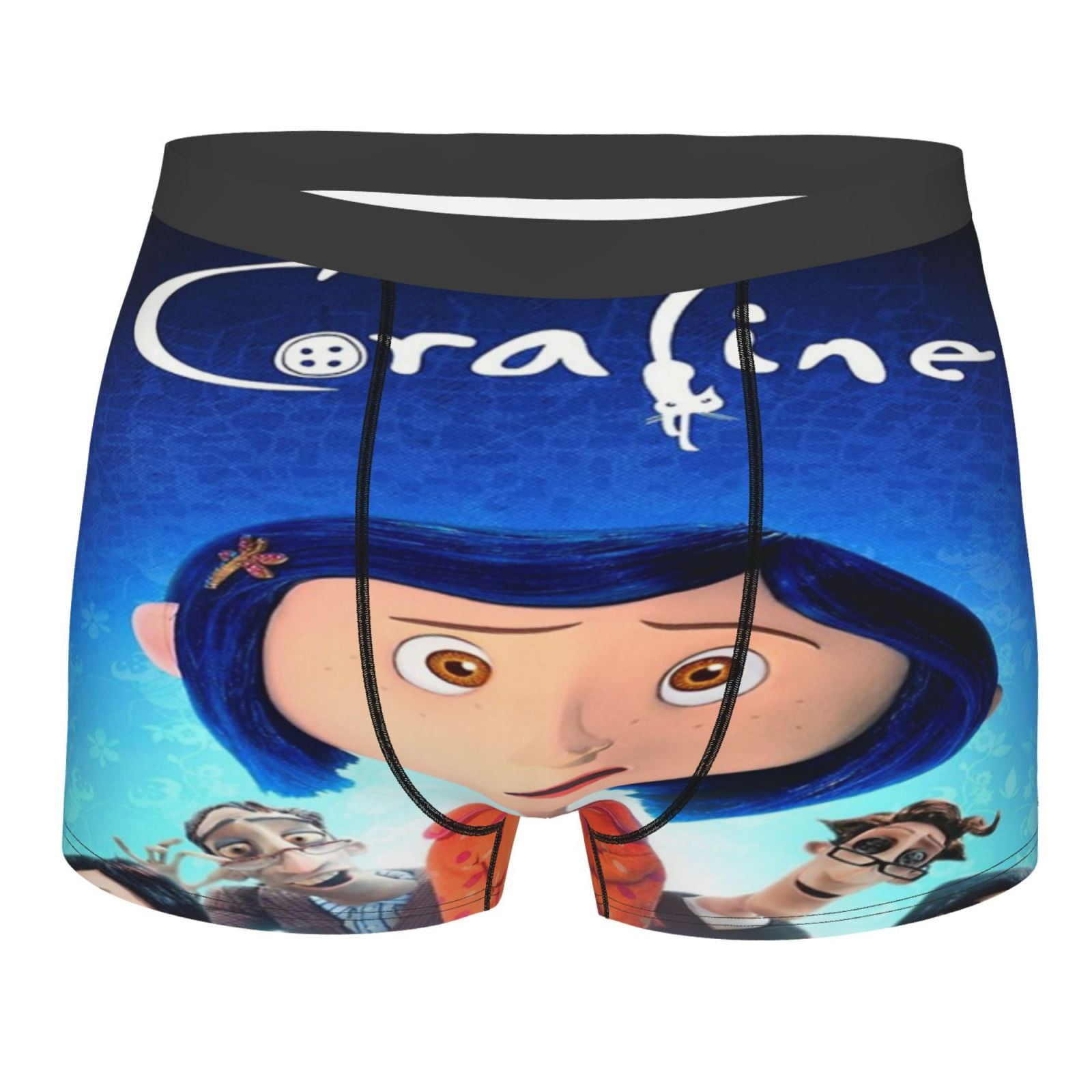 Men'S Coraline Boxer Briefs Underwear Cartoon Boxer Shorts - Walmart.com