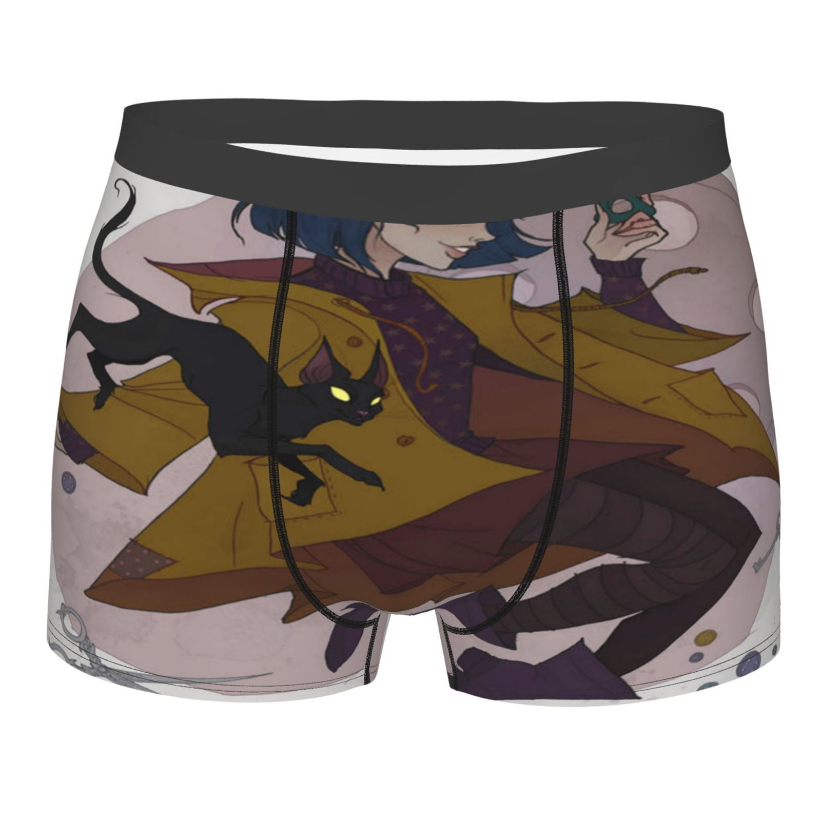 Men'S Coraline Boxer Briefs Underwear Cartoon Boxer Shorts - Walmart.com