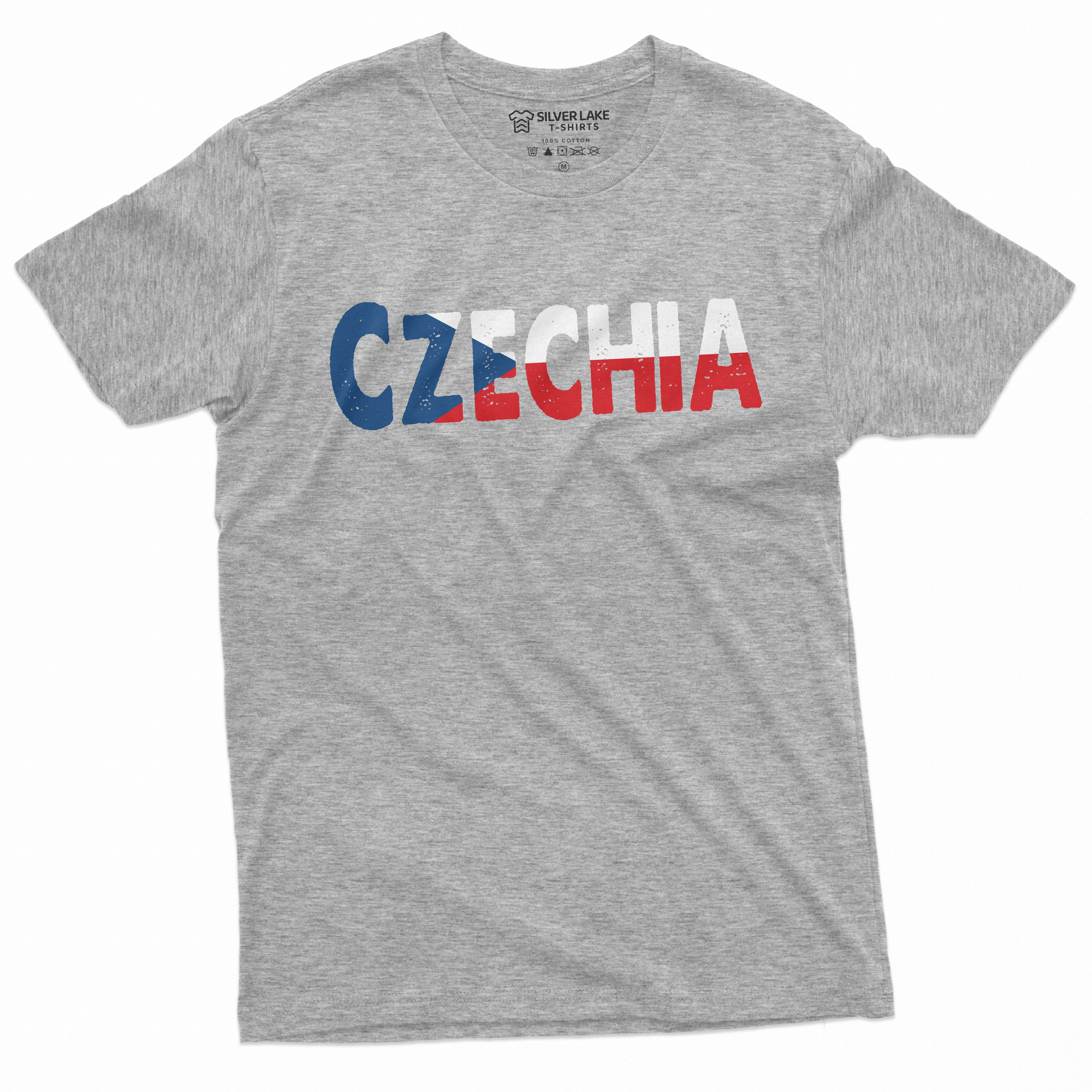 Men'S Czechia T-Shirt Czech Republic Patriotic Flag Tshirt Tee Shirt ...