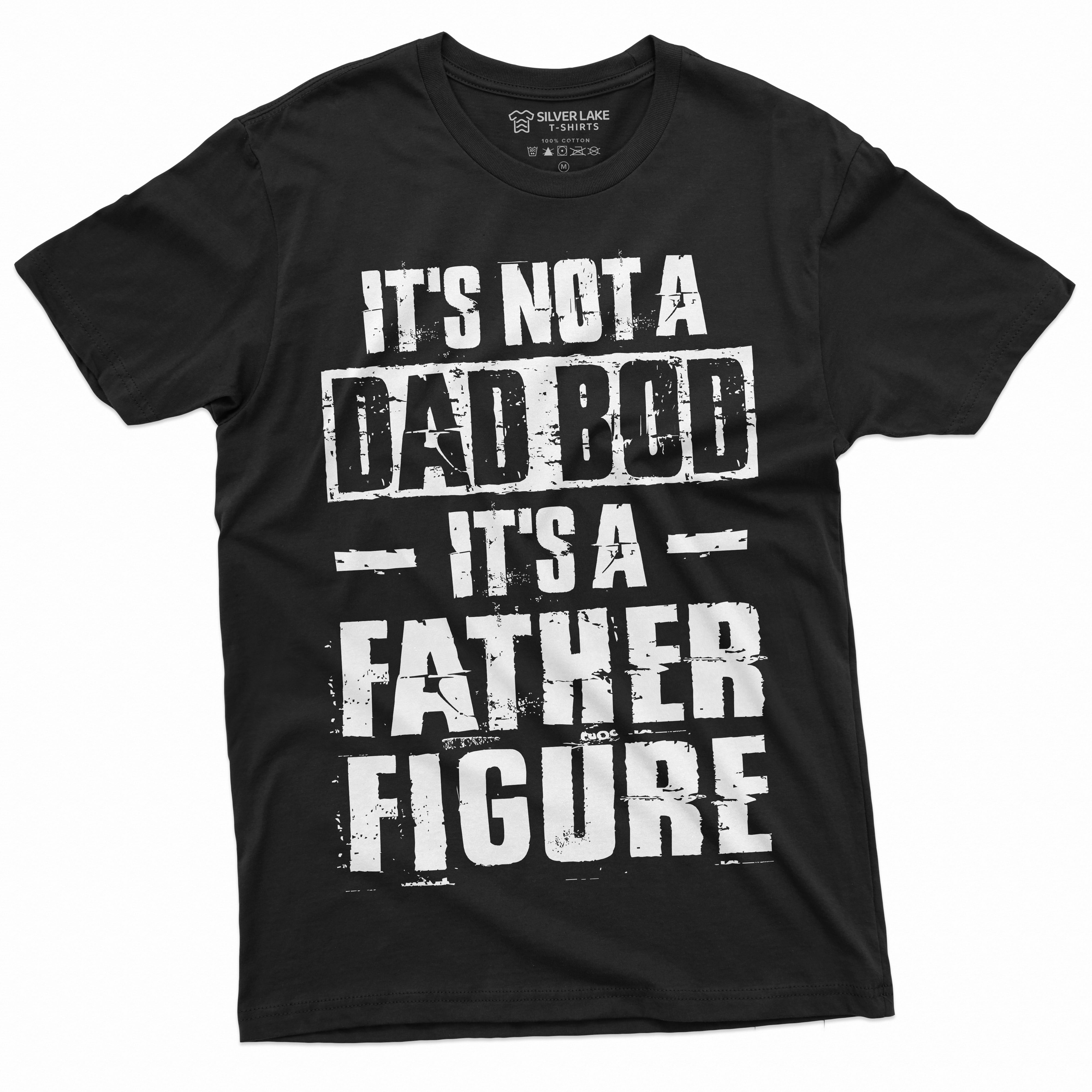 Silver Lake Men's Dad Bod T-Shirt, Funny Graphic Tee, Unique Gift for ...