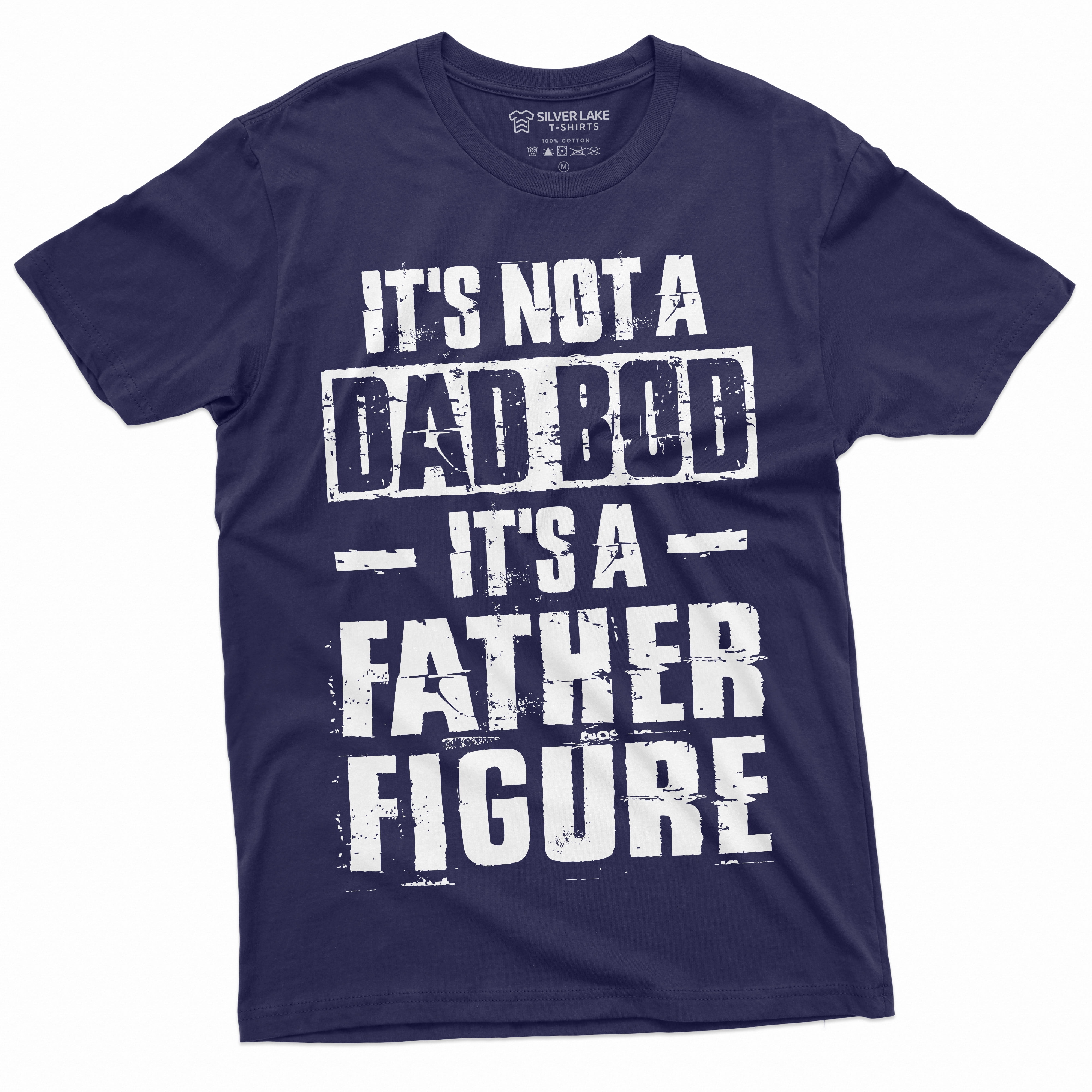 Silver Lake Men's Dad Bod T-Shirt, Funny Graphic, Unique Gift for Dad ...