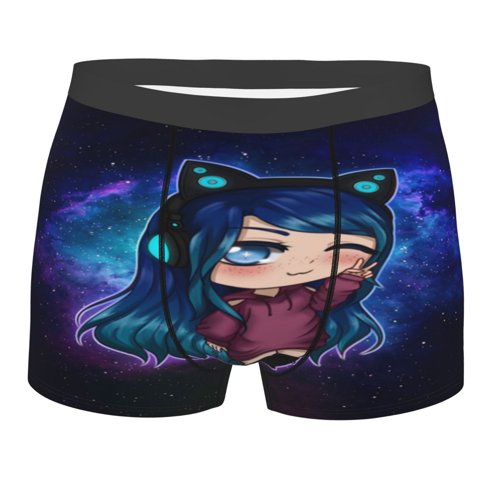 Men'S Galaxy Gacha Life Boxer Briefs Underwear Cartoon Boxer Shorts ...