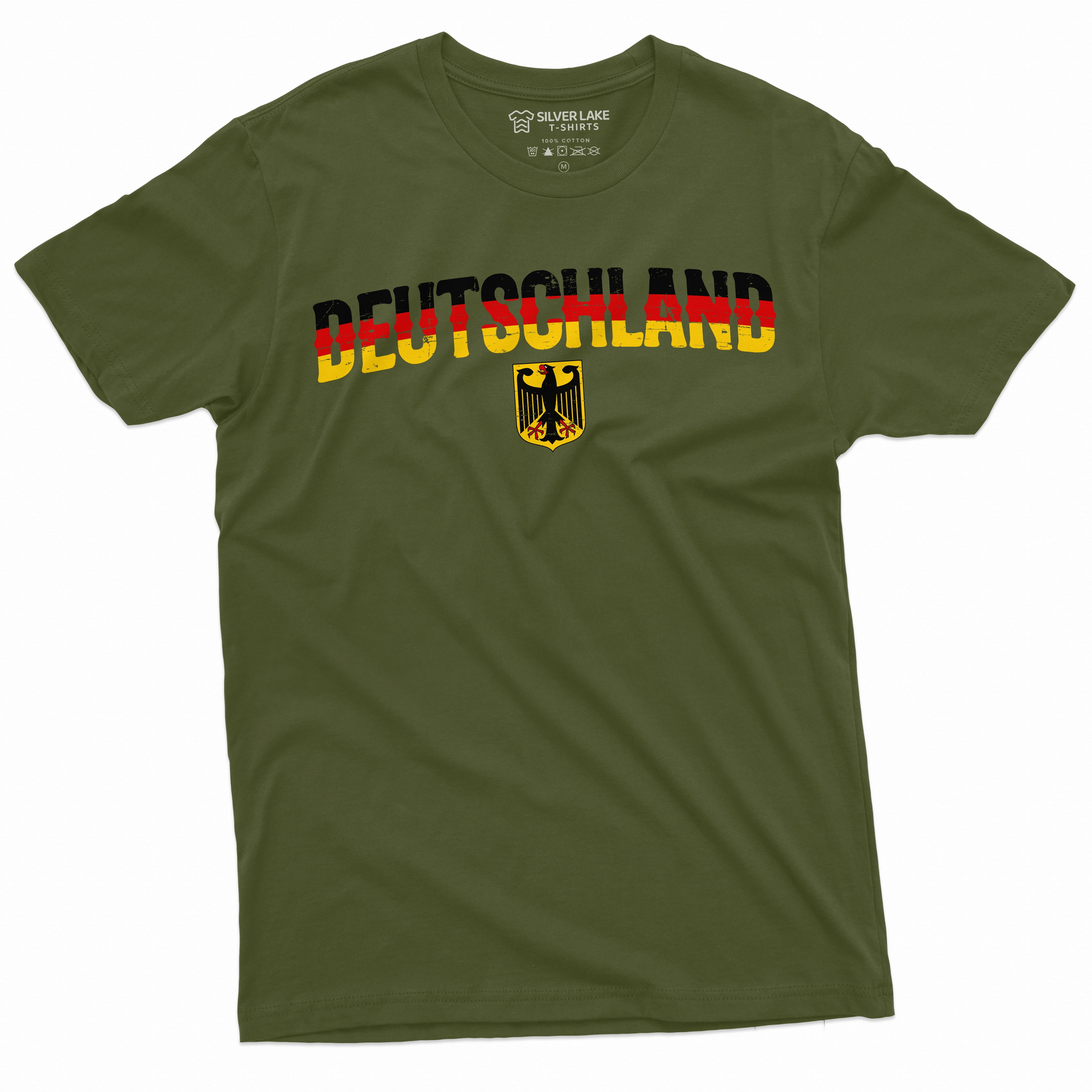 Men'S Germany T-Shirt Deutschland Patriotic Tshirt German Flag Tee ...