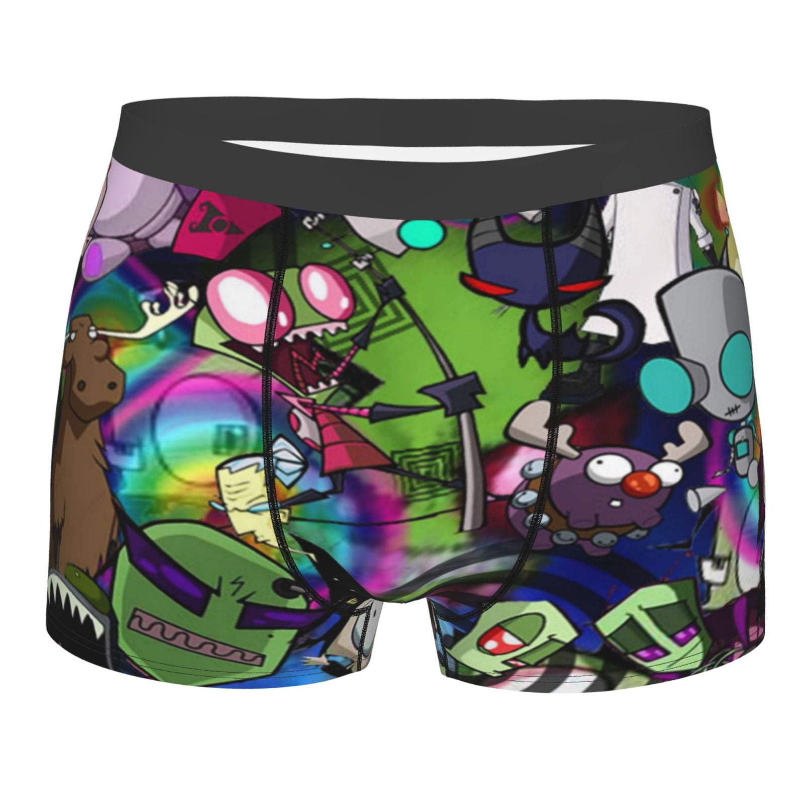 Men'S Inva-Der Monster Z1m Gir Boxer Briefs Underwear Cartoon Boxer ...