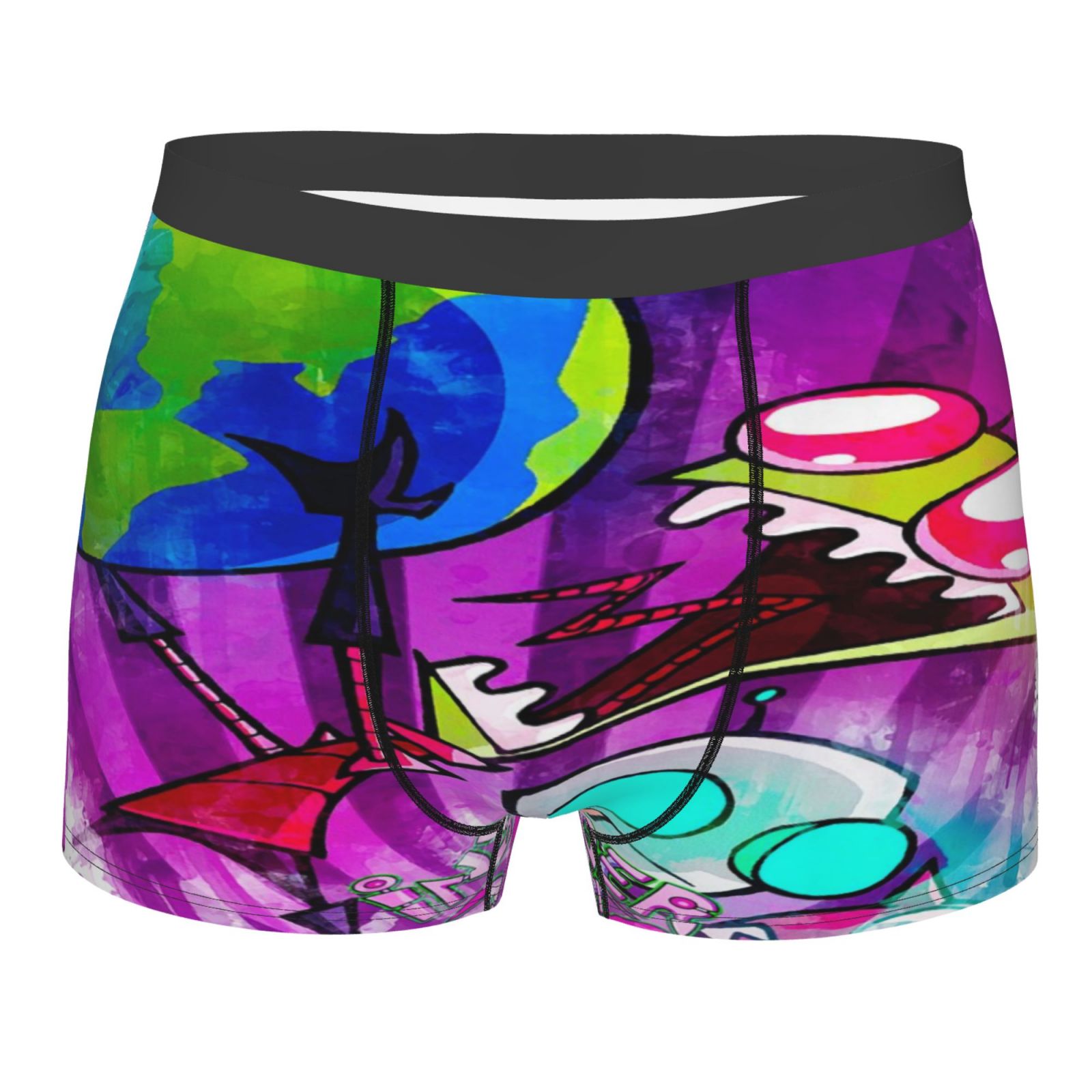 Men'S Invader Zim Boxer Briefs Underwear Cartoon Boxer Shorts - Walmart.com