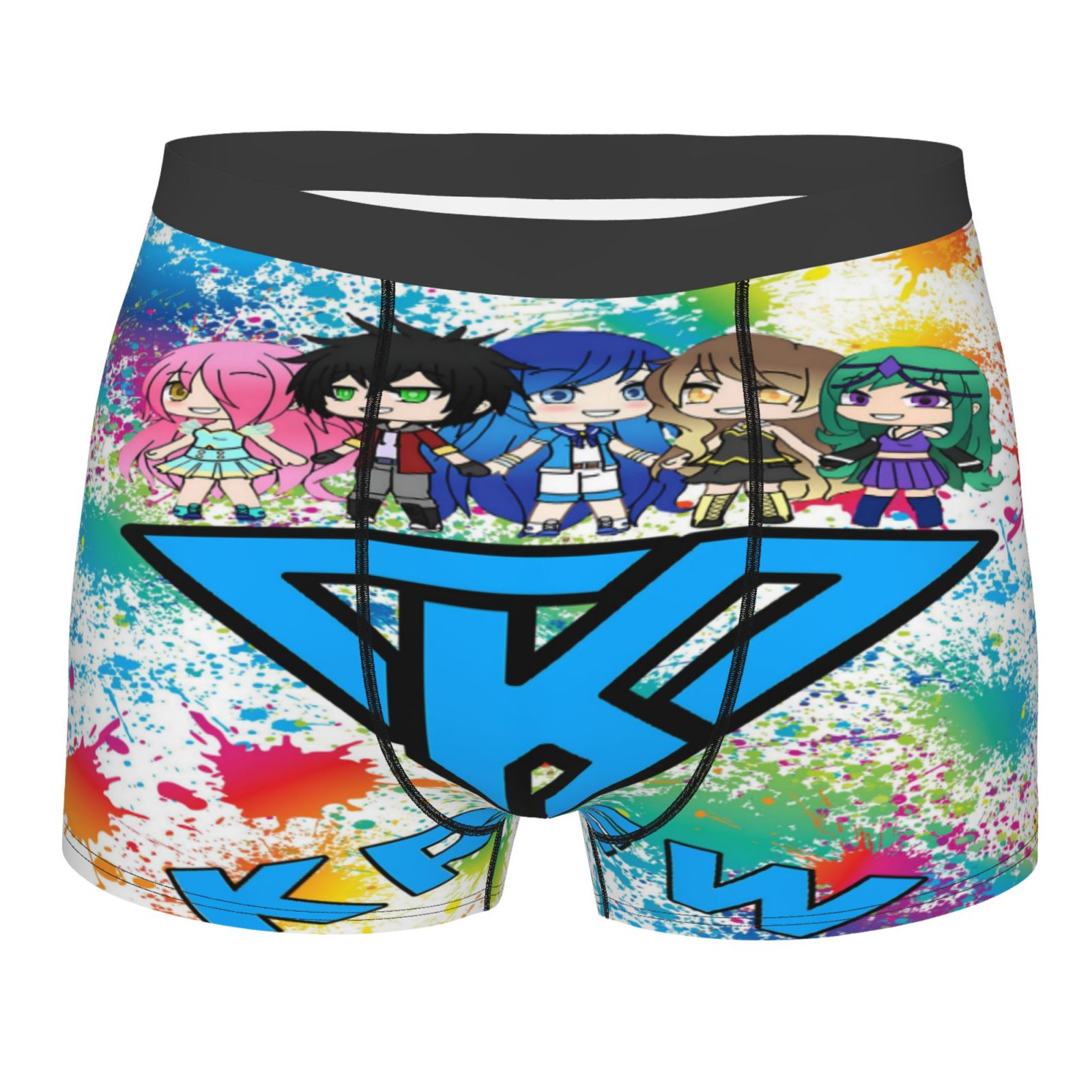 Men'S Itsfunneh Krew Boxer Briefs Underwear Cartoon Boxer Shorts ...