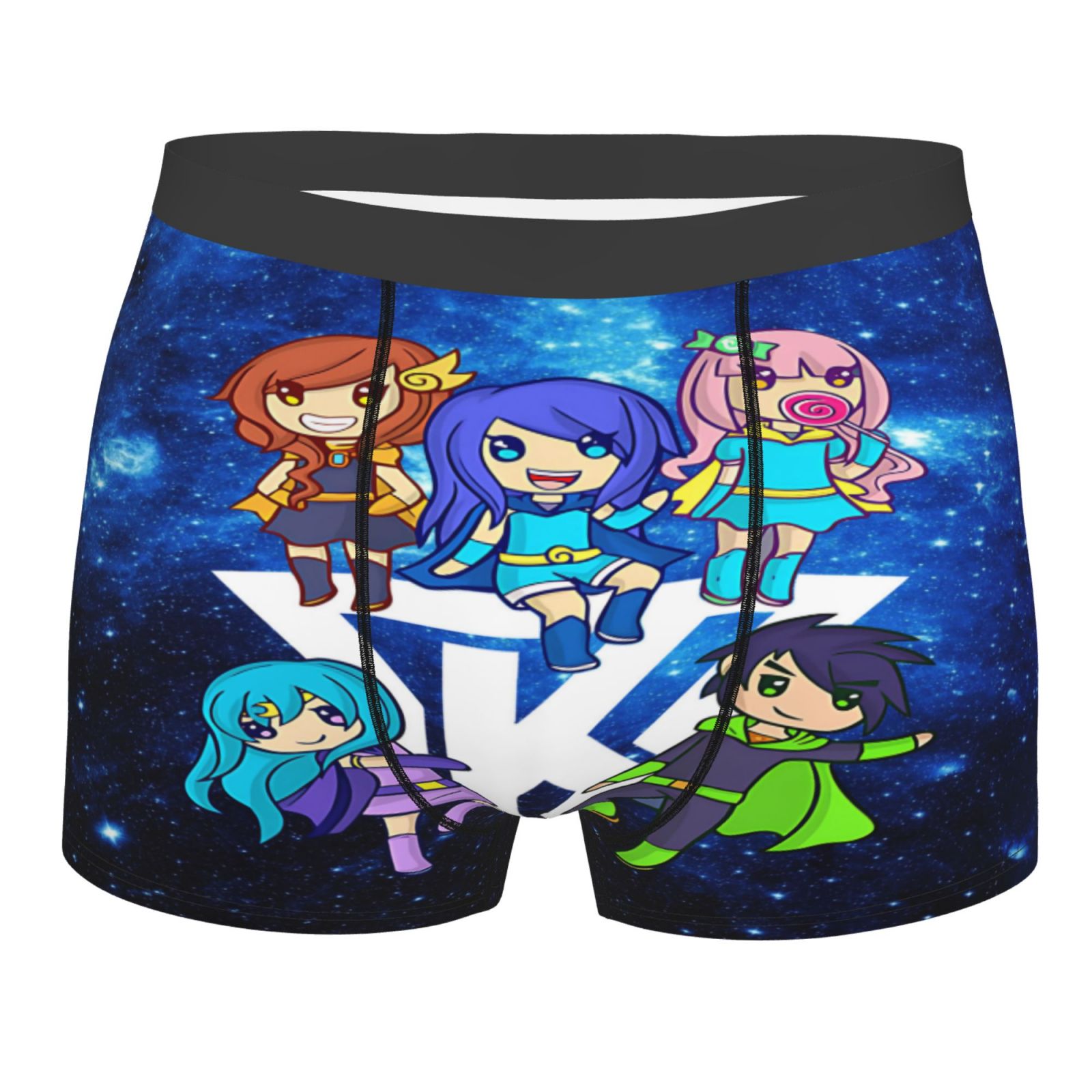 Men'S Itsfunneh Krew Boxer Briefs Underwear Cartoon Boxer Shorts ...