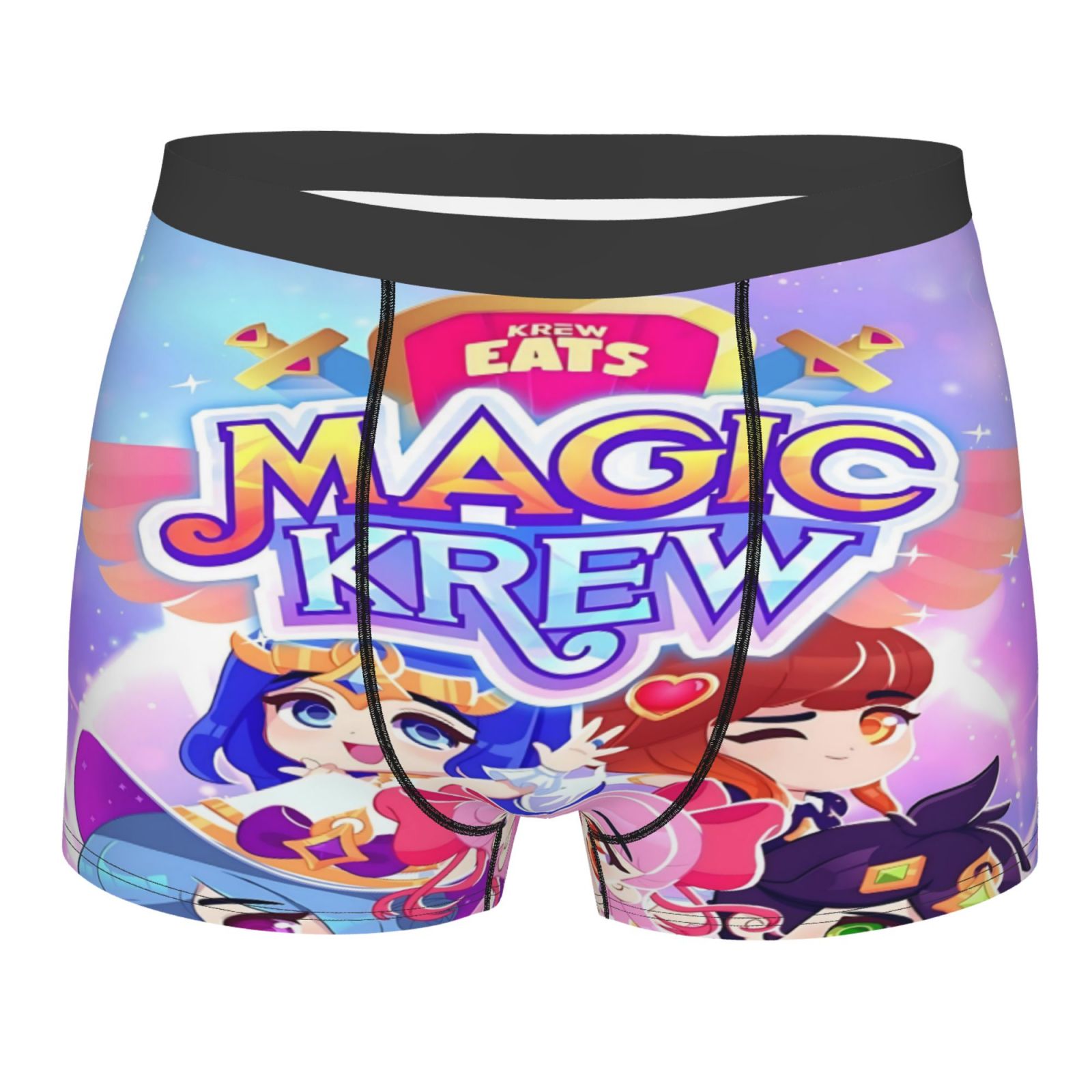 Men'S Itsfunneh Krew Boxer Briefs Underwear Cartoon Boxer Shorts ...