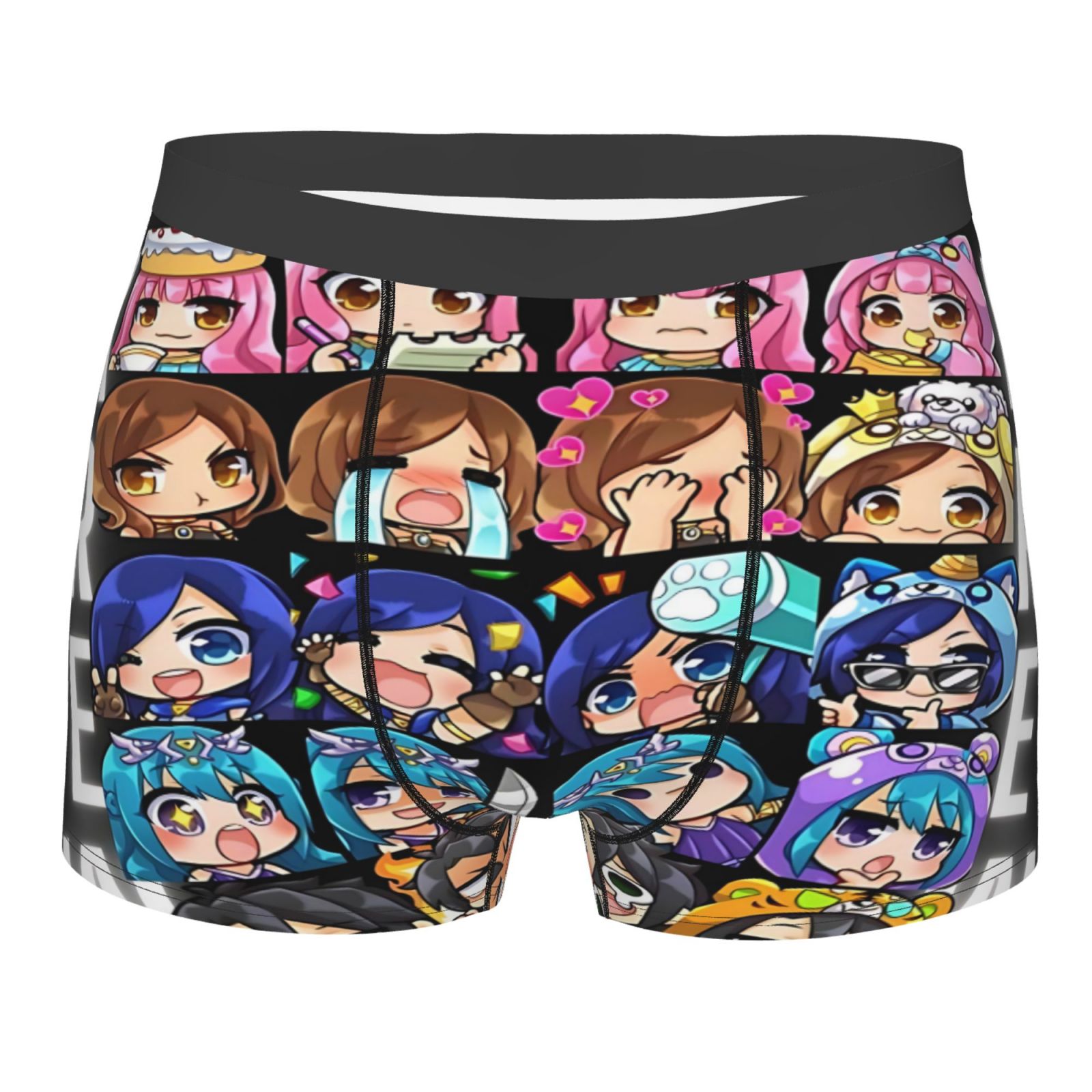 Men'S Itsfunneh Krew Boxer Briefs Underwear Cartoon Boxer Shorts ...