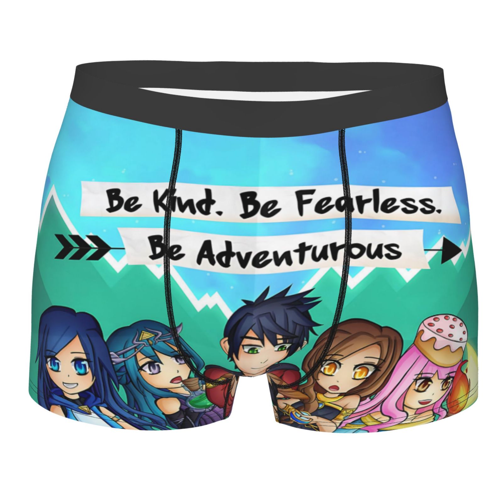 Men'S Itsfunneh Krew Boxer Briefs Underwear Cartoon Boxer Shorts ...