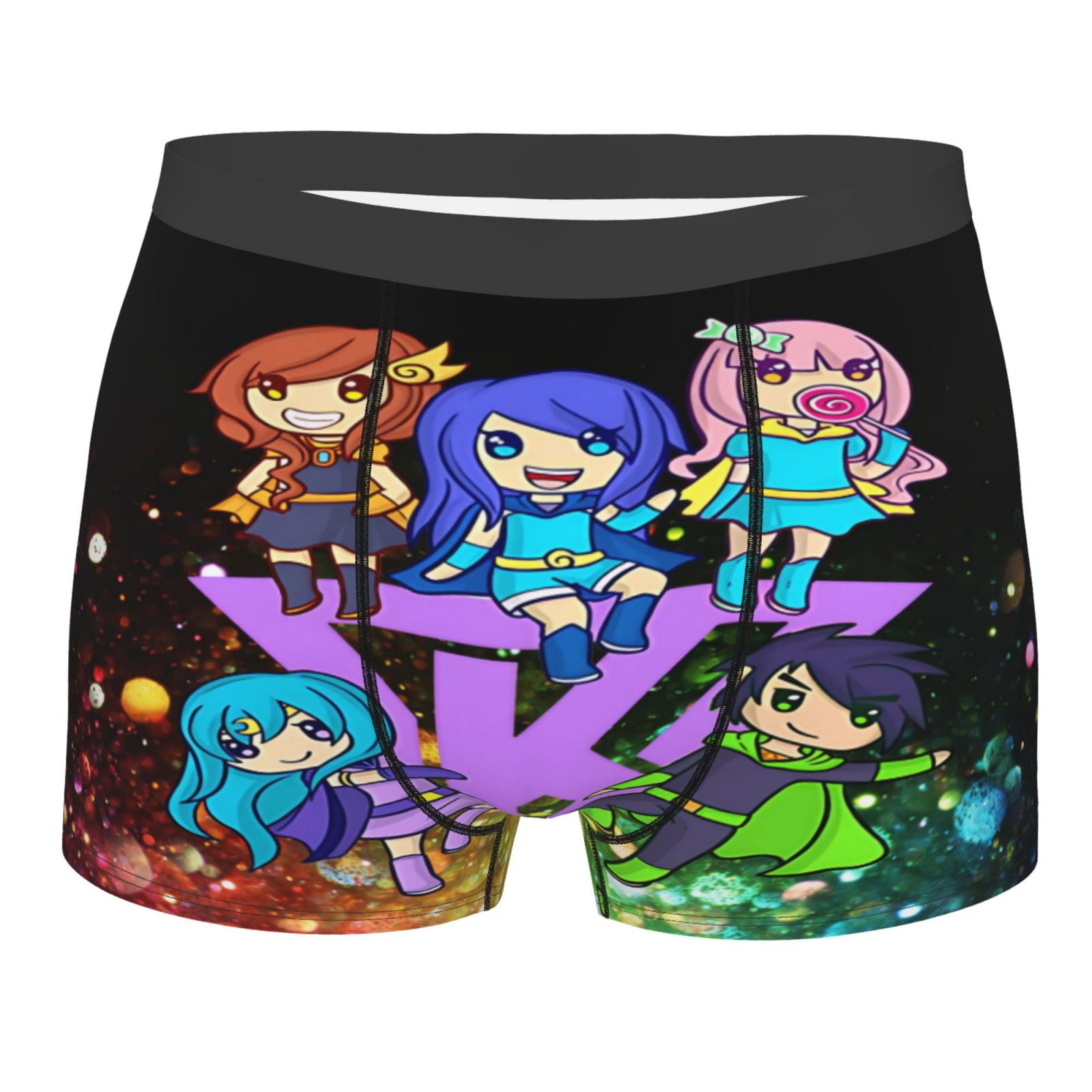Men'S Itsfunneh Krew Boxer Briefs Underwear Cartoon Boxer Shorts ...