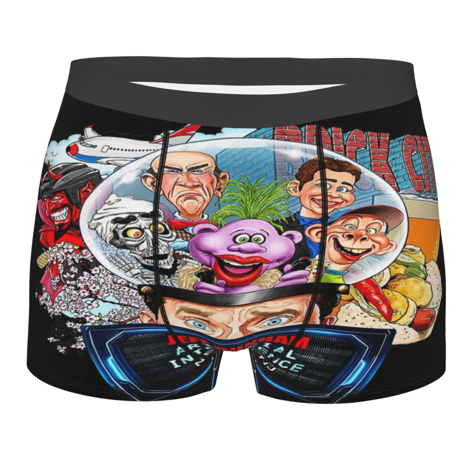Men'S Jeff Retro Dun-Haw Boxer Briefs Underwear Cartoon Boxer Shorts ...