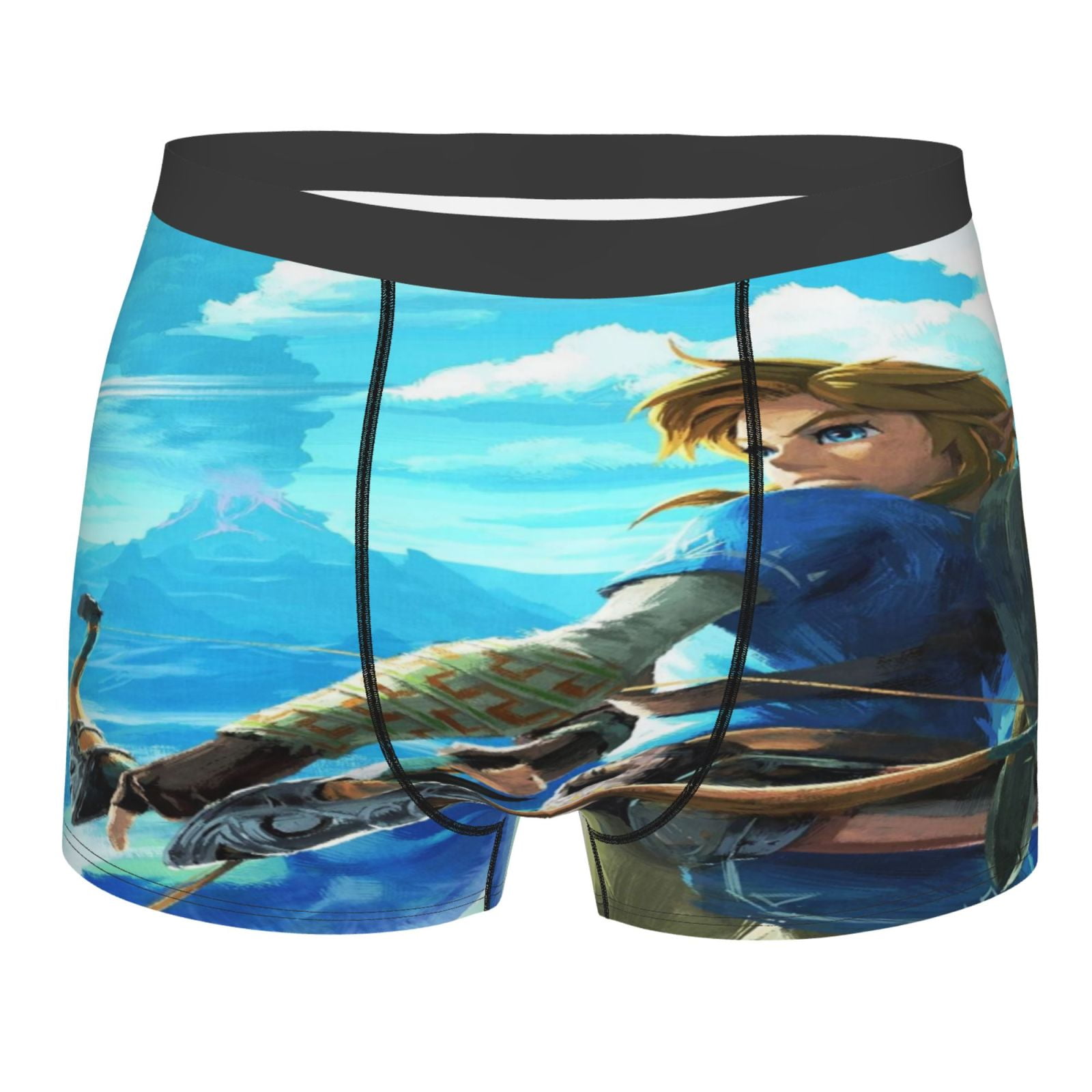 Men'S Le-Gend 0f Zel-,Da0 Boxer Briefs Underwear Cartoon Boxer Shorts ...