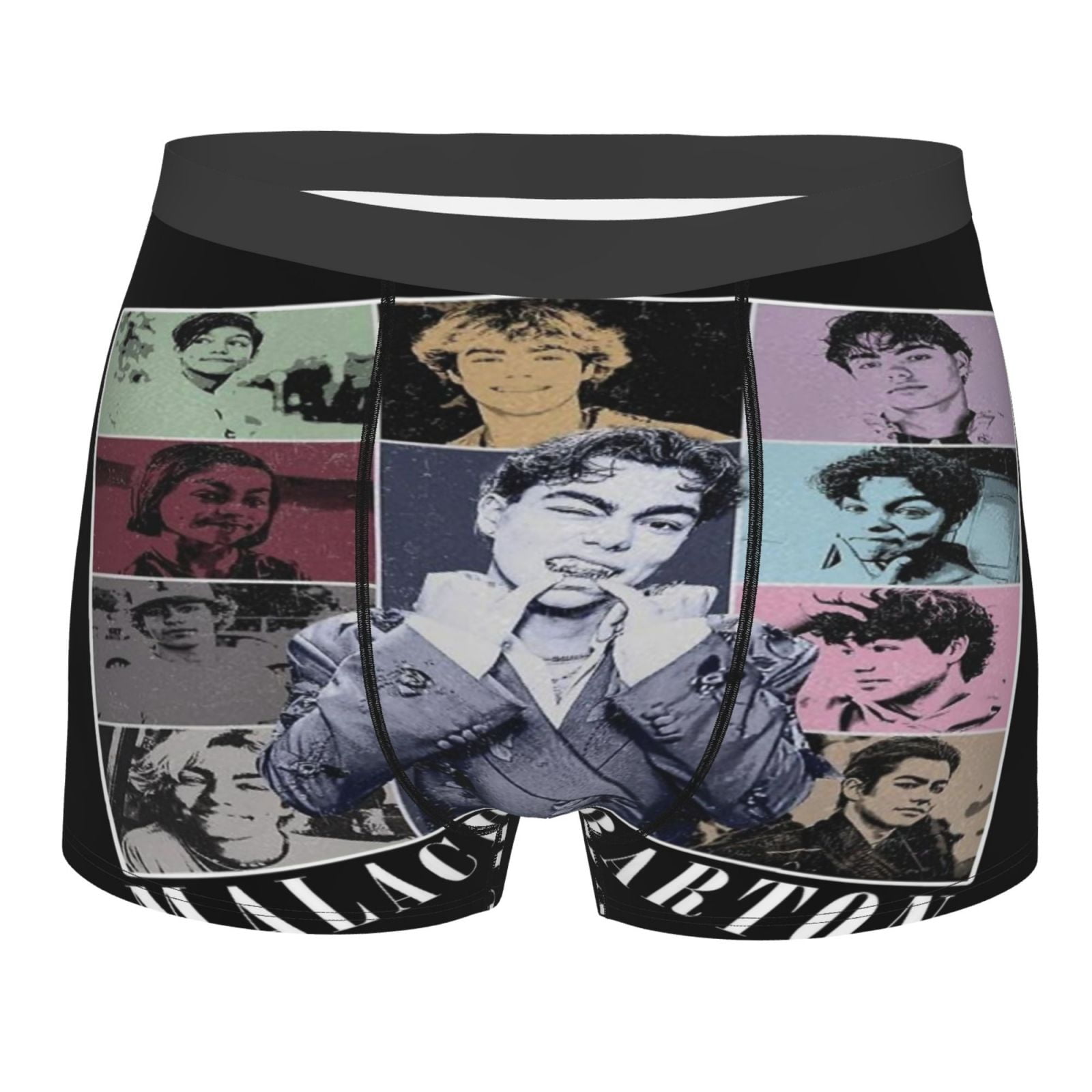 Men'S Mala-Ch Bar-Ton Boxer Briefs Underwear Cartoon Boxer Shorts ...