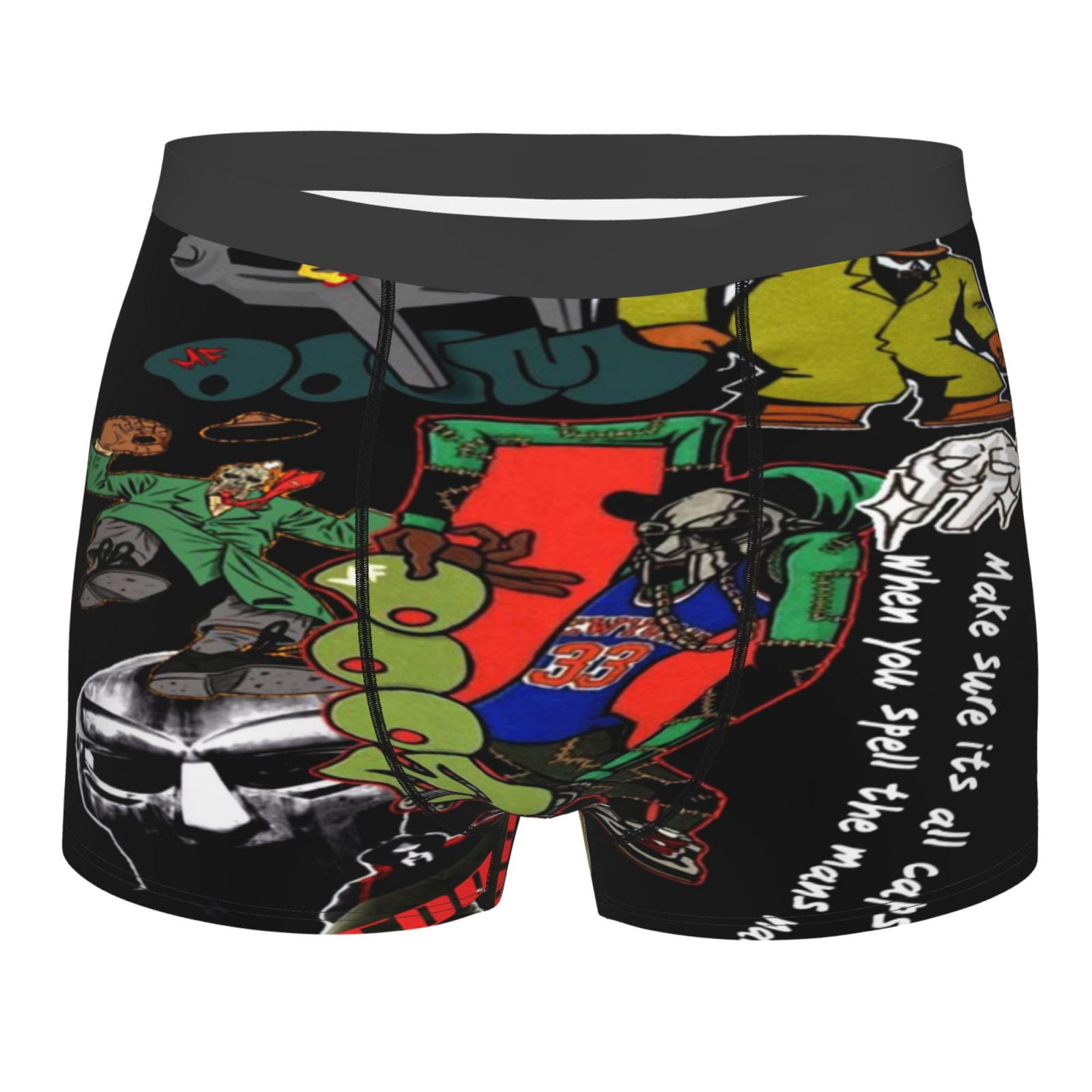 Men'S Mf Doom Boxer Briefs Underwear Cartoon Boxer Shorts - Walmart.com