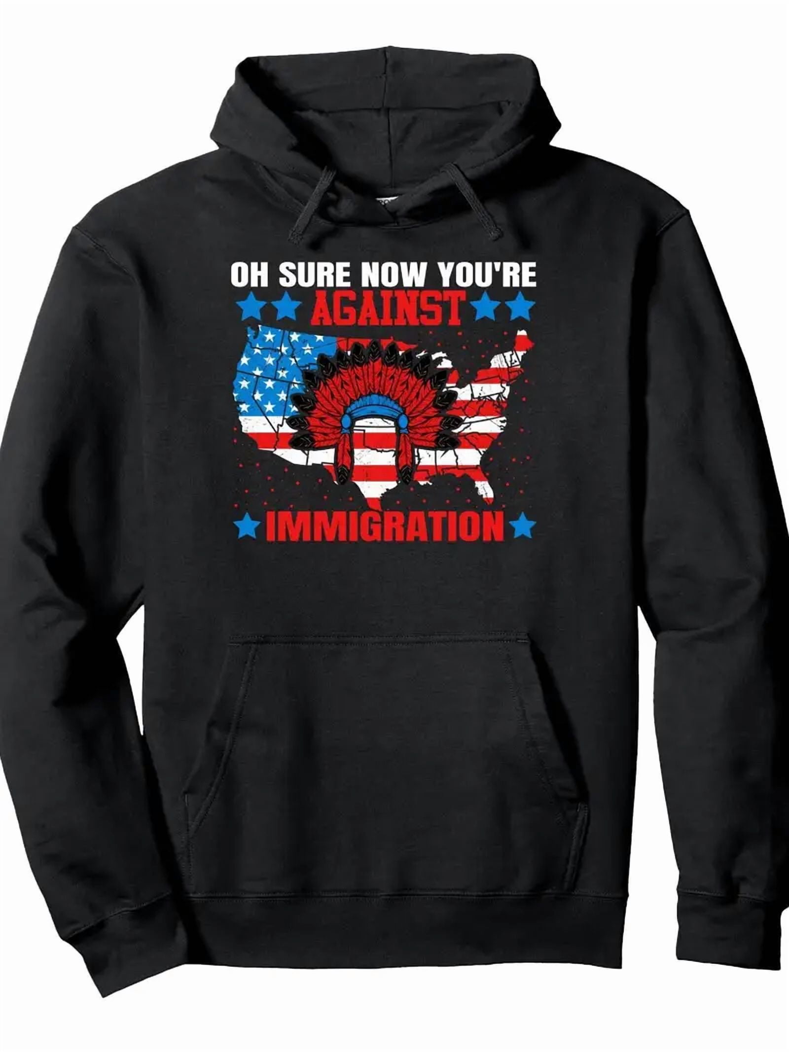 Men'S Native American'S Day Indigenous Pattern Hoodie - 250gsm ...