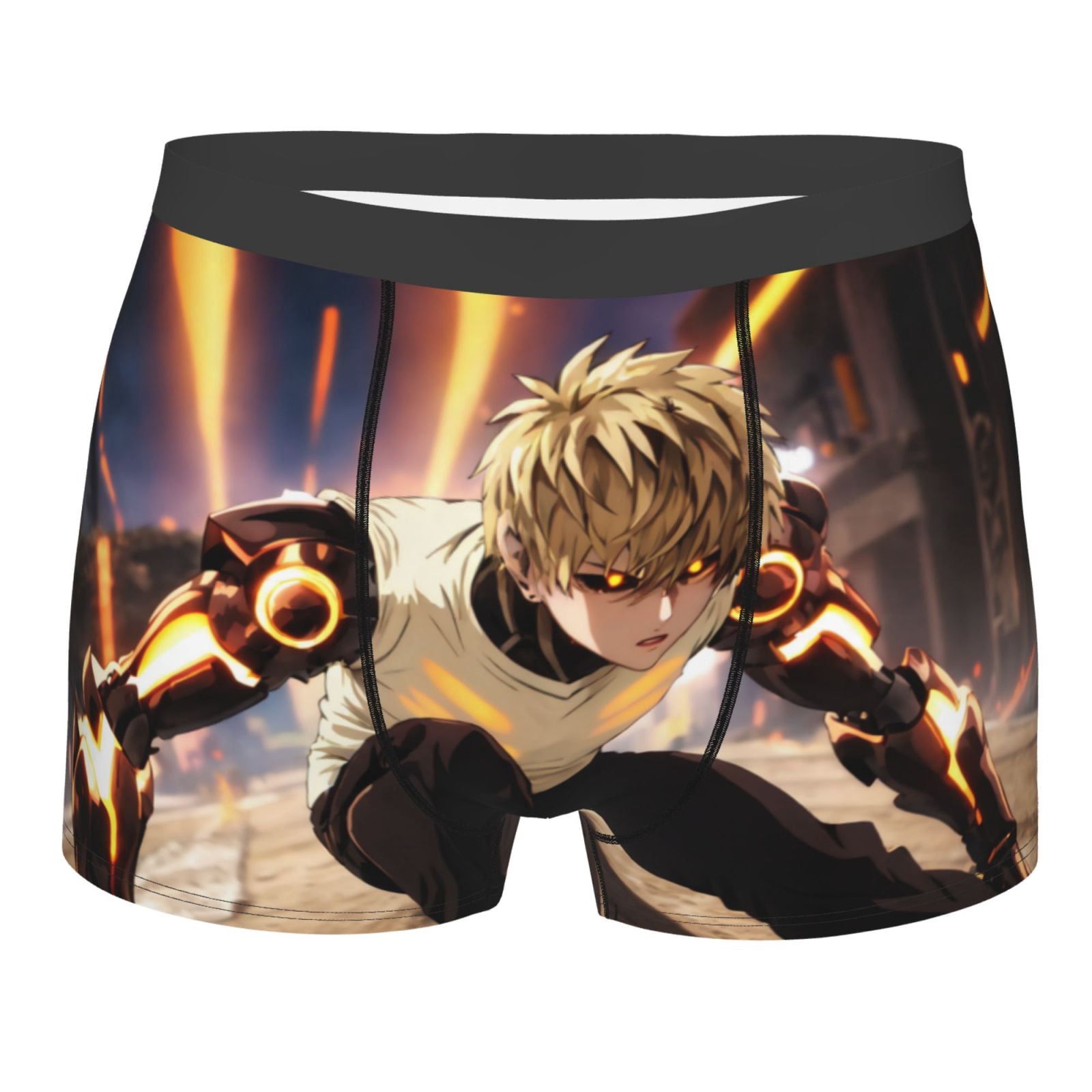 Men'S One Punch Man Boxer Briefs Underwear Cartoon Boxer Shorts ...
