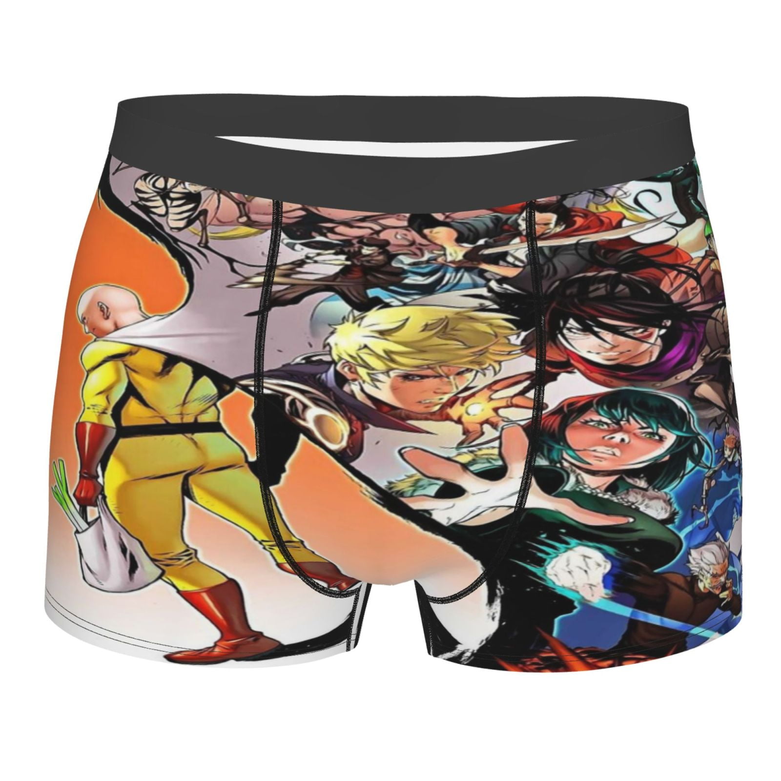 Men'S One Punch Man Boxer Briefs Underwear Cartoon Boxer Shorts ...