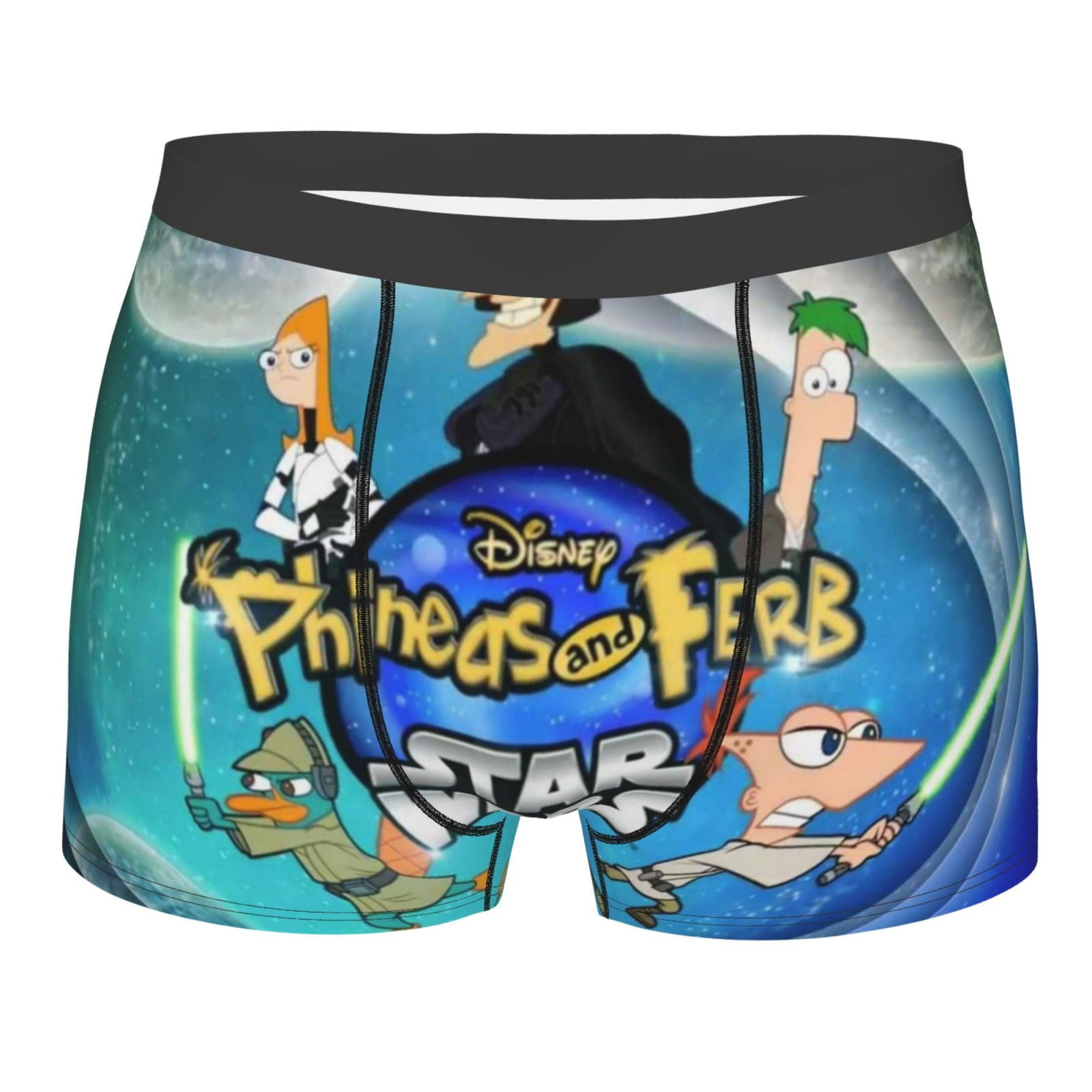 Men'S Phi-Neas Friend Ferb0 Boxer Briefs Underwear Cartoon Boxer Shorts ...