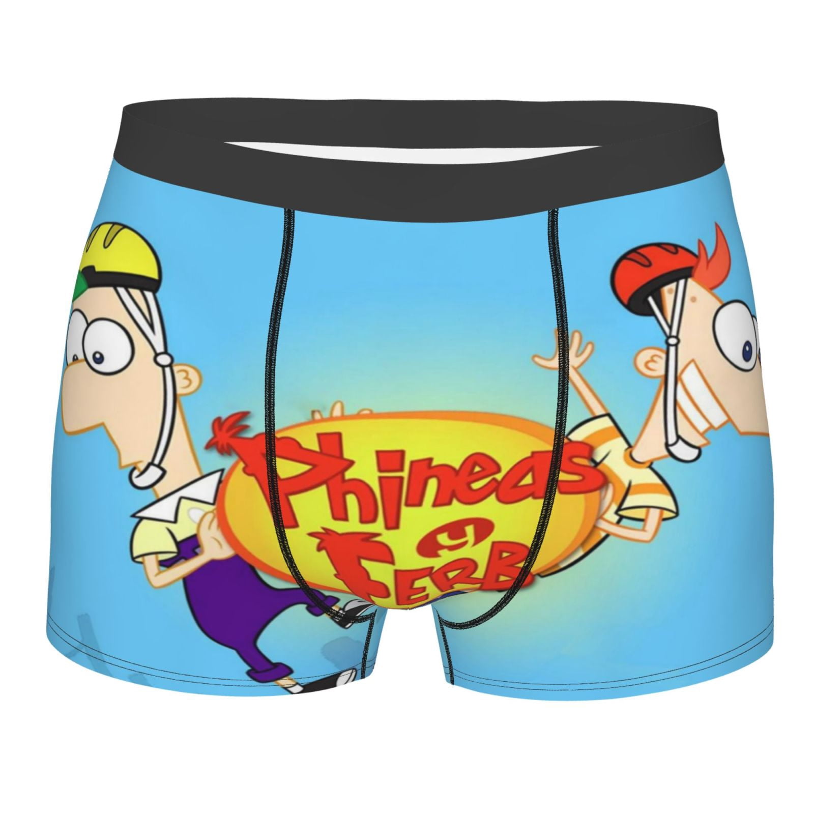 Men'S Phi-Neas Friend Ferb0 Boxer Briefs Underwear Cartoon Boxer Shorts ...