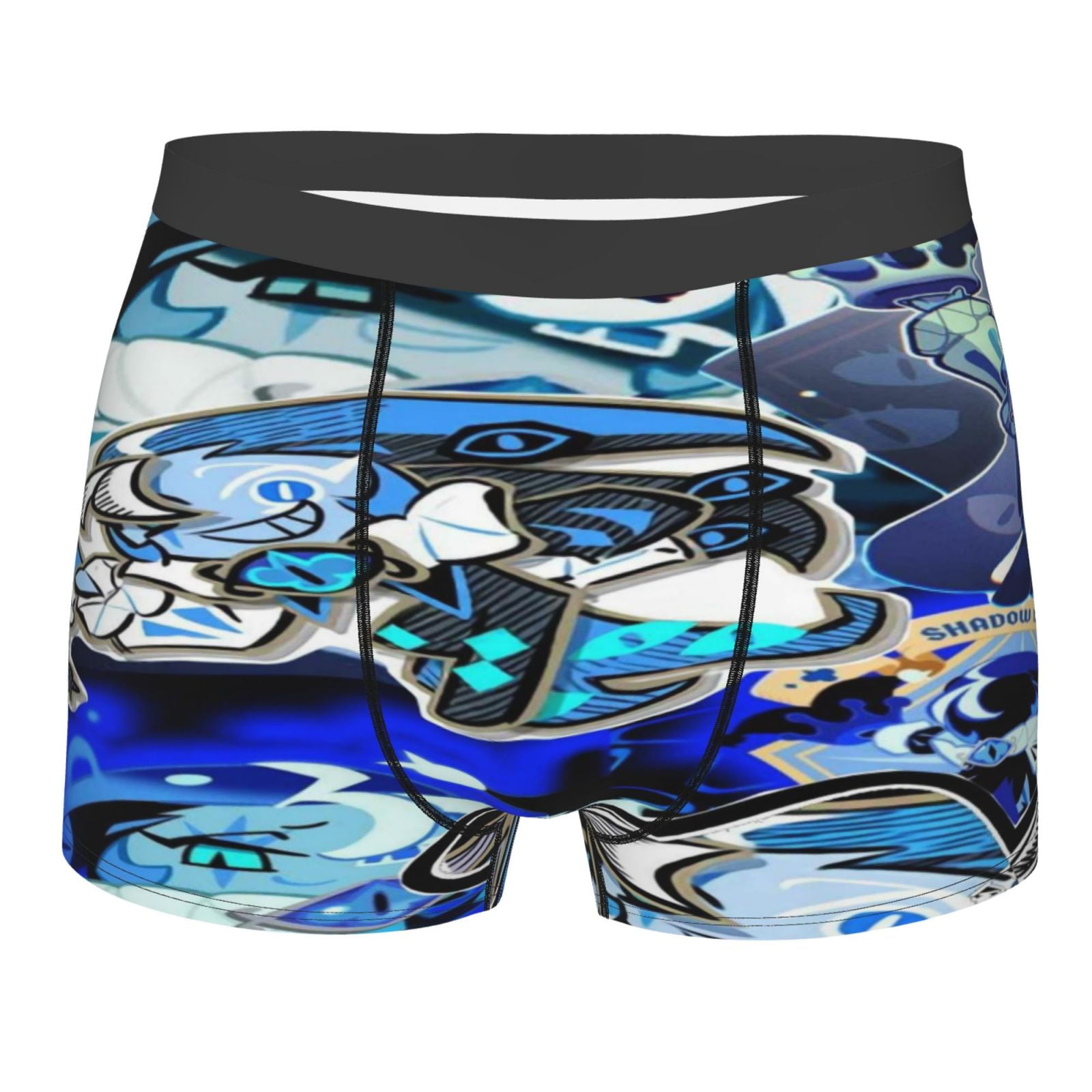 Men'S Shadow Milk Cookie Boxer Briefs Underwear Cartoon Boxer Shorts ...