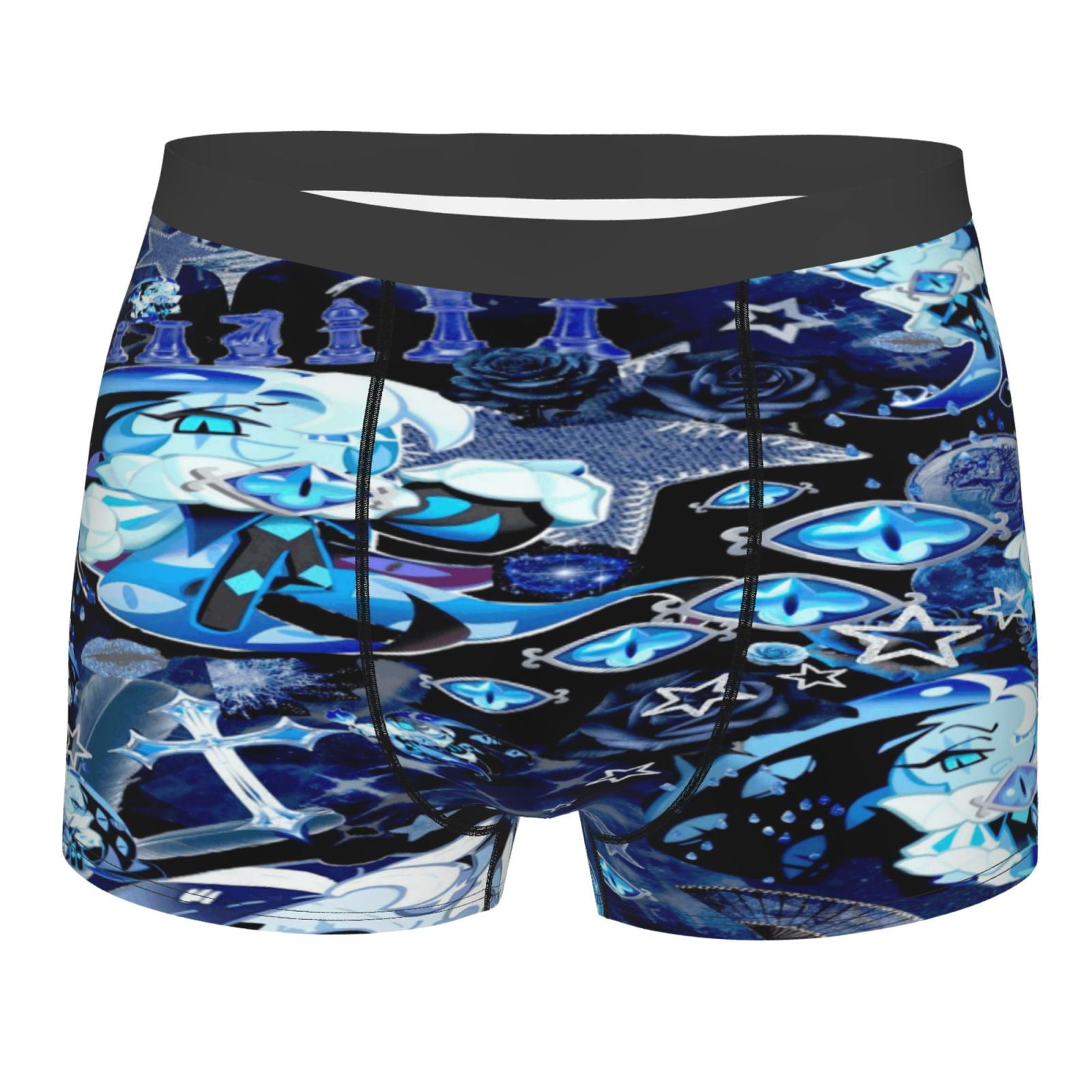 Men'S Shadow Milk Cookie Boxer Briefs Underwear Cartoon Boxer Shorts ...