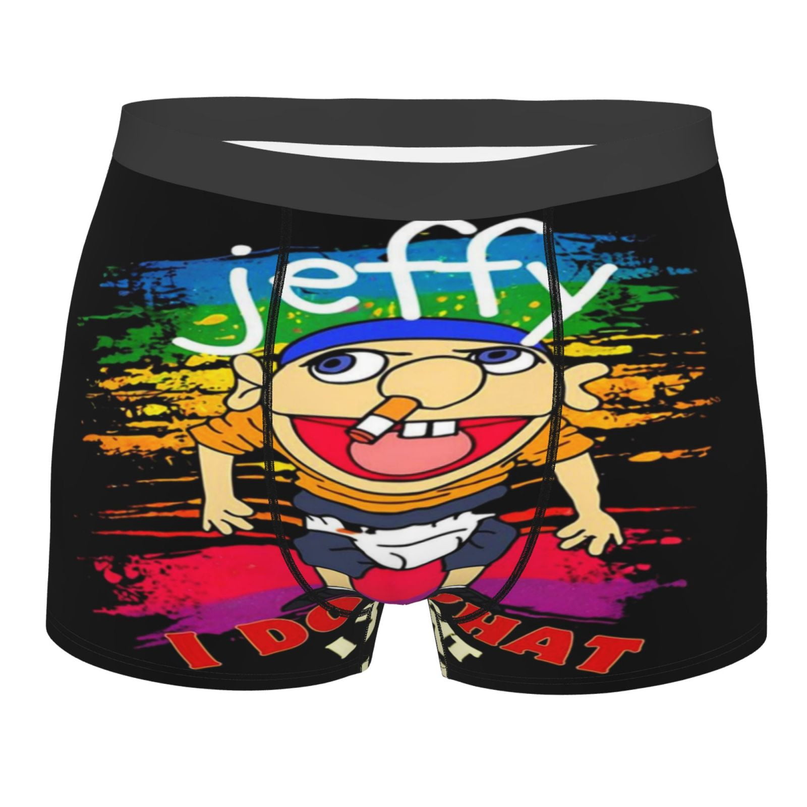 Men'S Sml Cartoon Jef-,Fy Boxer Briefs Underwear Cartoon Boxer Shorts ...