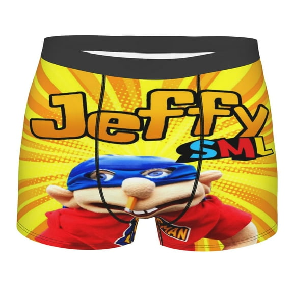 Men'S Sml Cartoon Jef-,Fy Boxer Briefs Underwear Cartoon Boxer Shorts ...