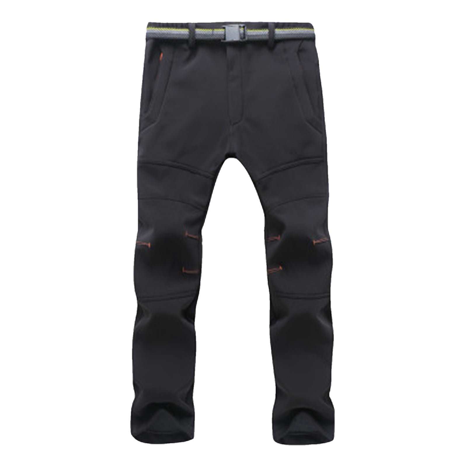 Men'S Solid Hiking Trousers Windproof Work Trousers Warm Lined Trekking ...