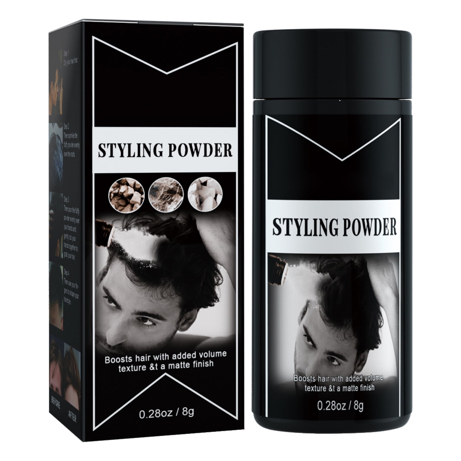 Men'S Styling Texture Powder Hair Lasting Effective Moisturizing ...
